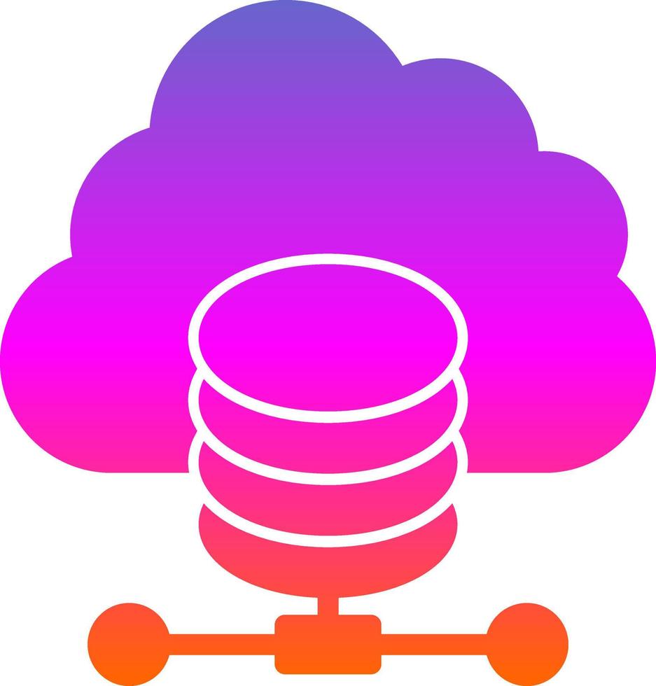 Cloud Database Vector Icon Design 16320254 Vector Art At Vecteezy