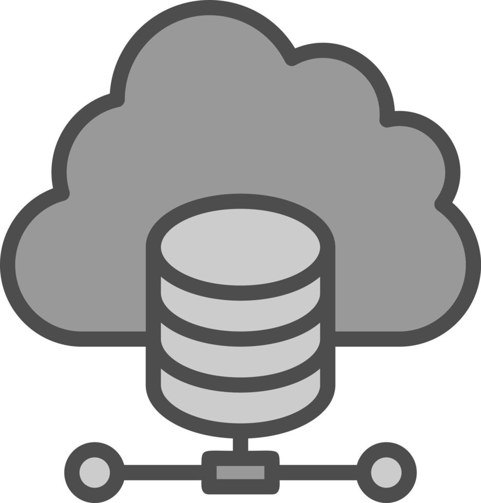 Cloud Database Vector Icon Design 16320615 Vector Art at Vecteezy
