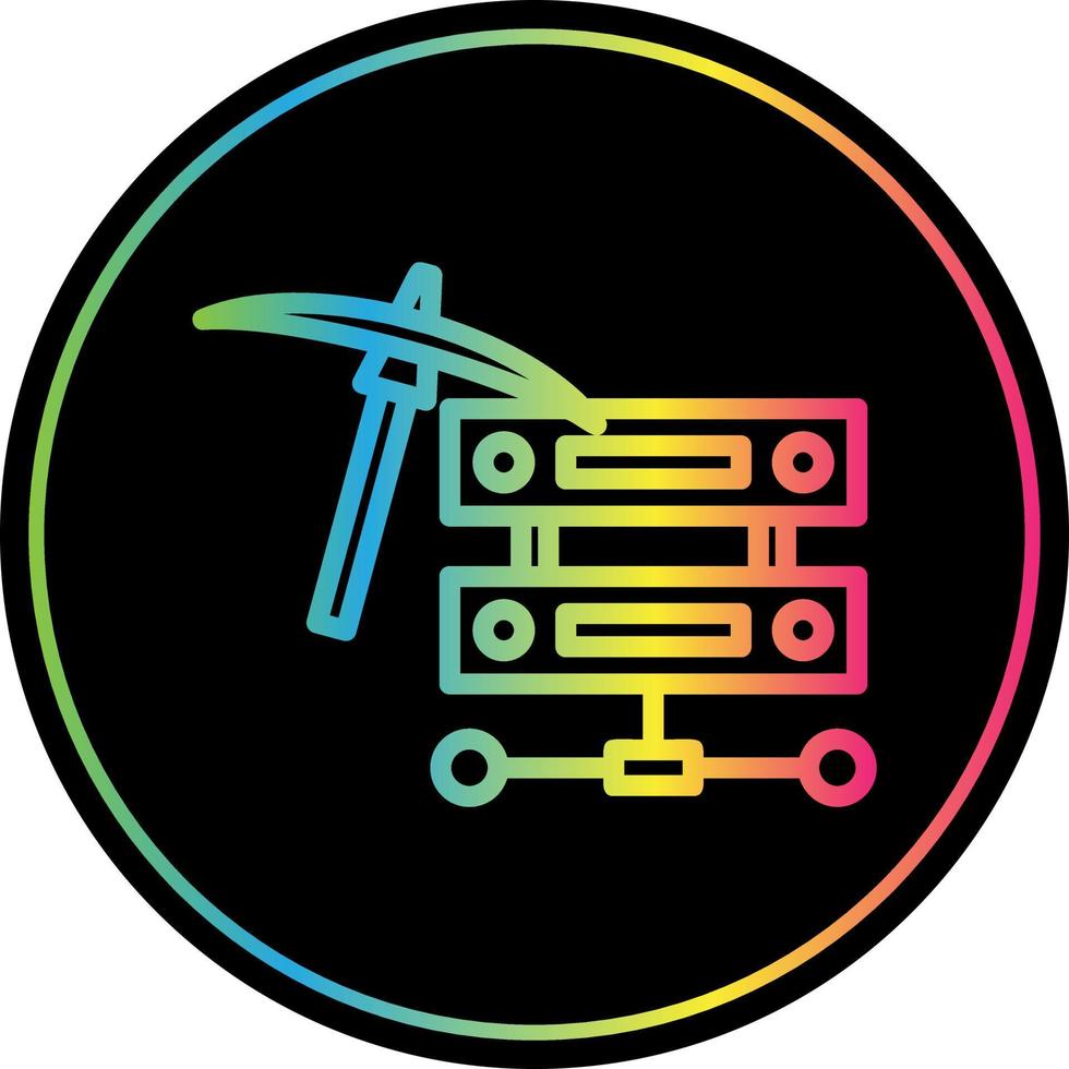 Data Mining Vector Icon Design 16321006 Vector Art At Vecteezy