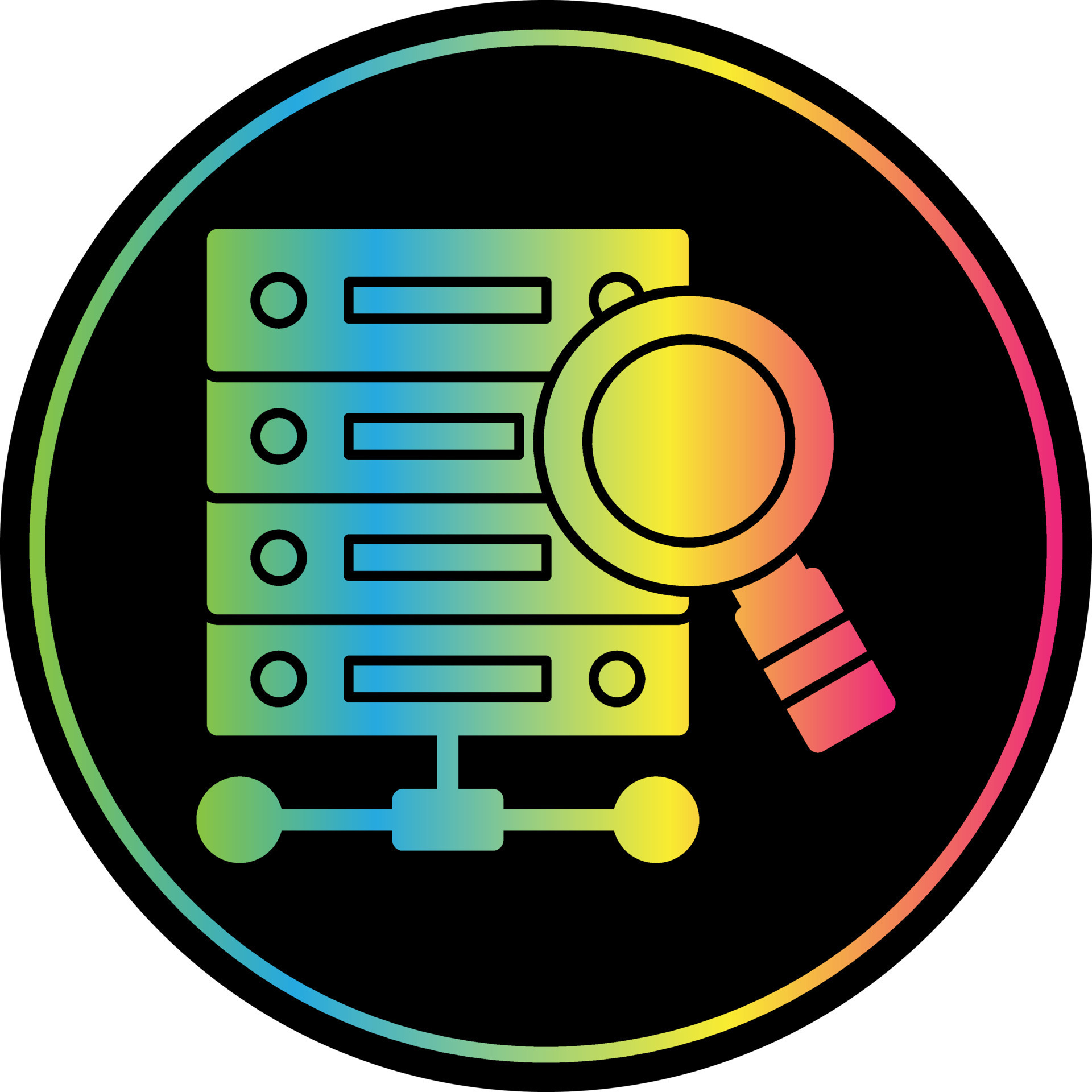 Data Query Vector Icon Design 16321231 Vector Art at Vecteezy