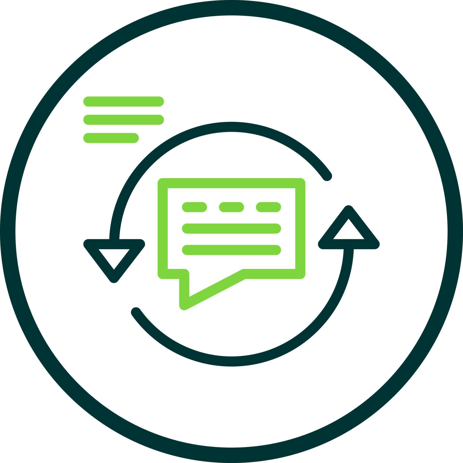 Feedback Loop Vector Icon Design 16324326 Vector Art at Vecteezy