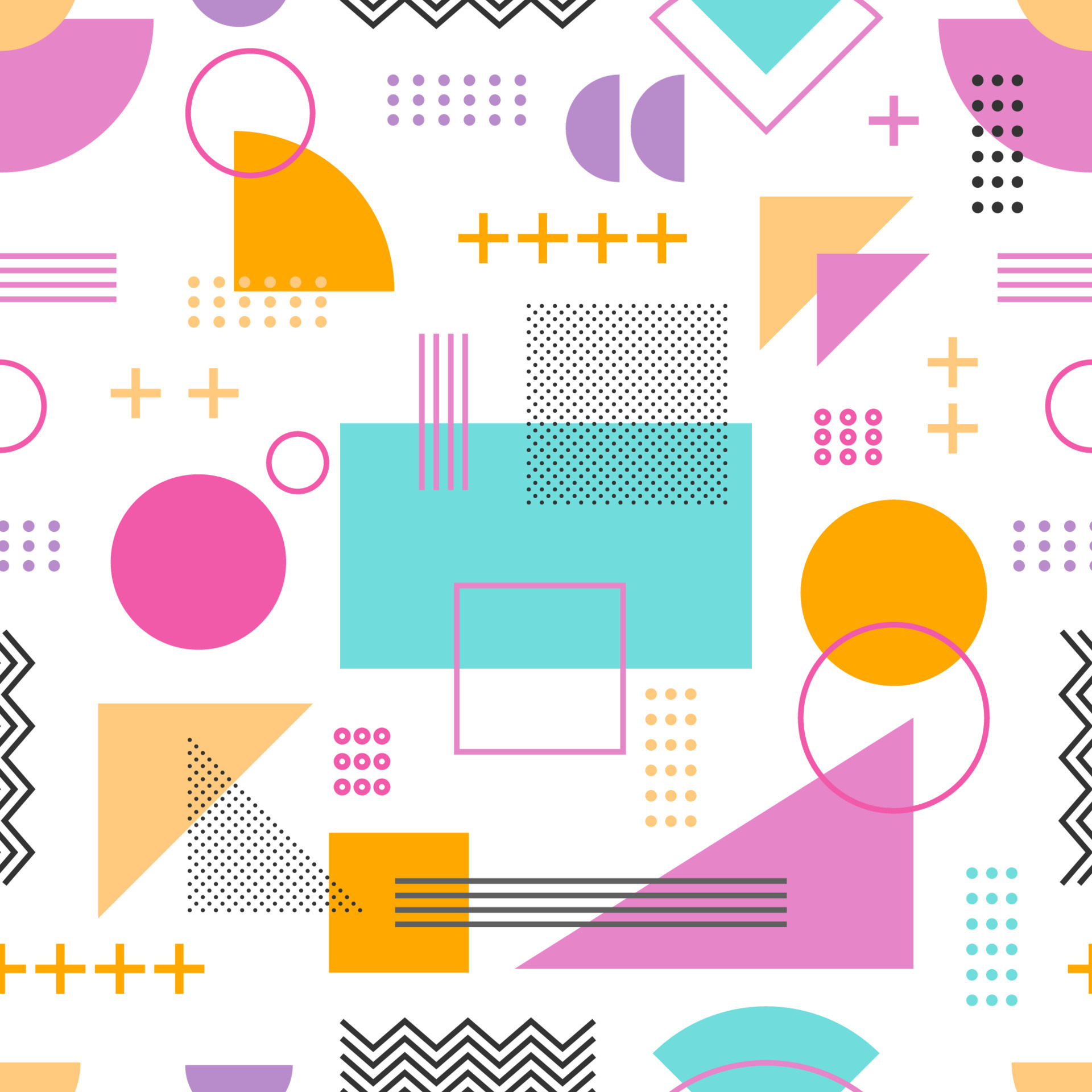 Simple Geometric Seamless Pattern 16325410 Vector Art at Vecteezy