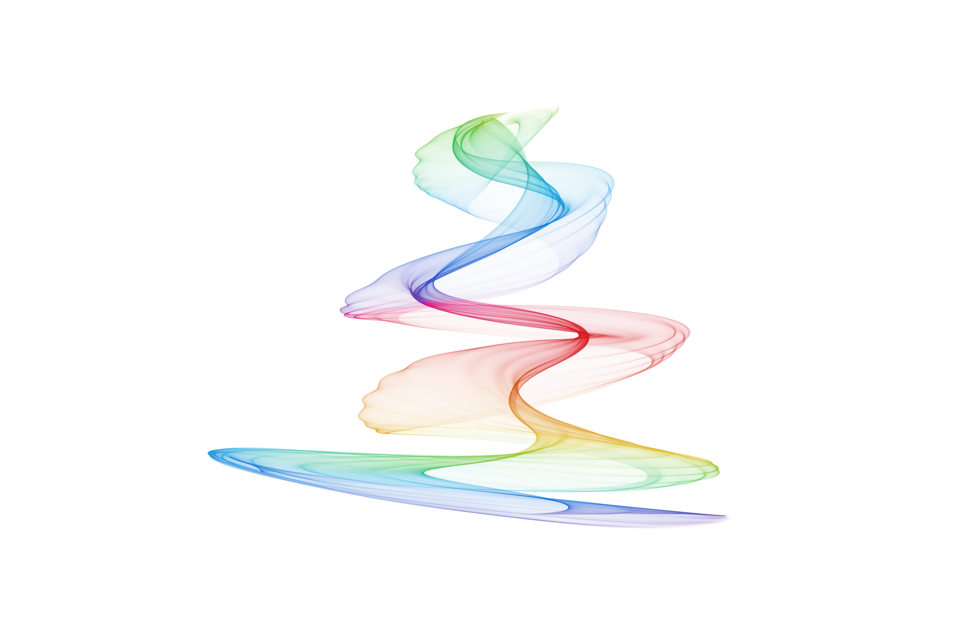 Free Abstract Colorful Wave Flowing Isolated Background Design 16328215