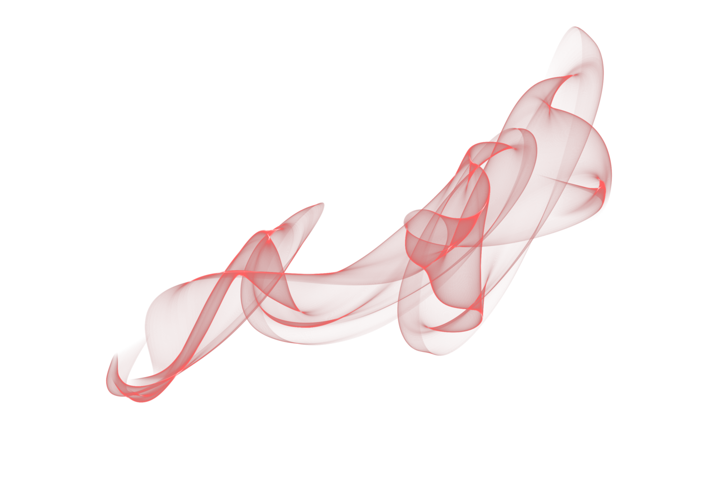 Abstract red color smoke flame transparent background, colorful wave ... Abstract red color smoke flame transparent background, colorful wave ...