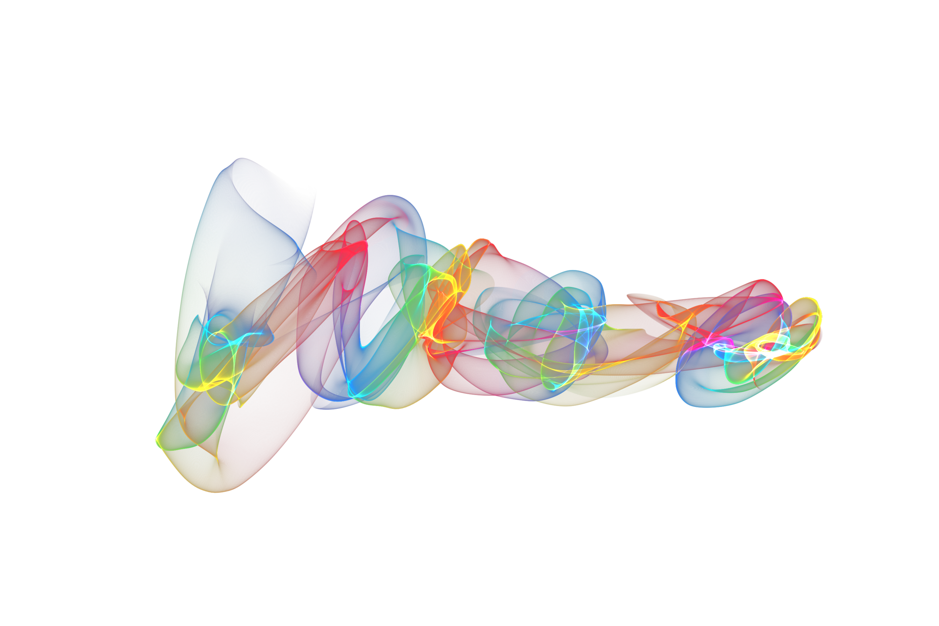 Abstract Colorful Wave Flowing Isolated Background Design 16328269 Png