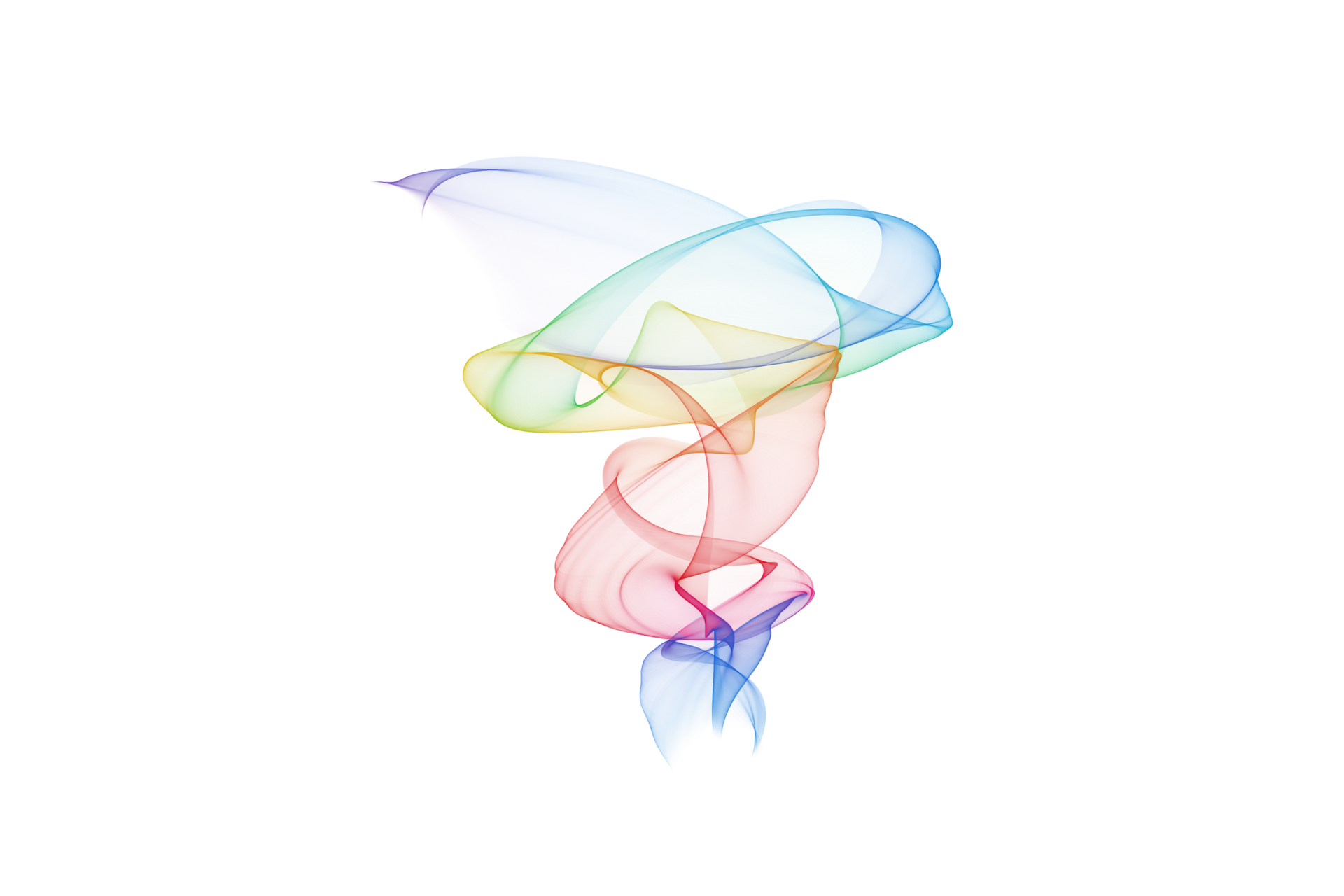 Abstract Colorful Wave Flowing Isolated Background Design 16328283 Png