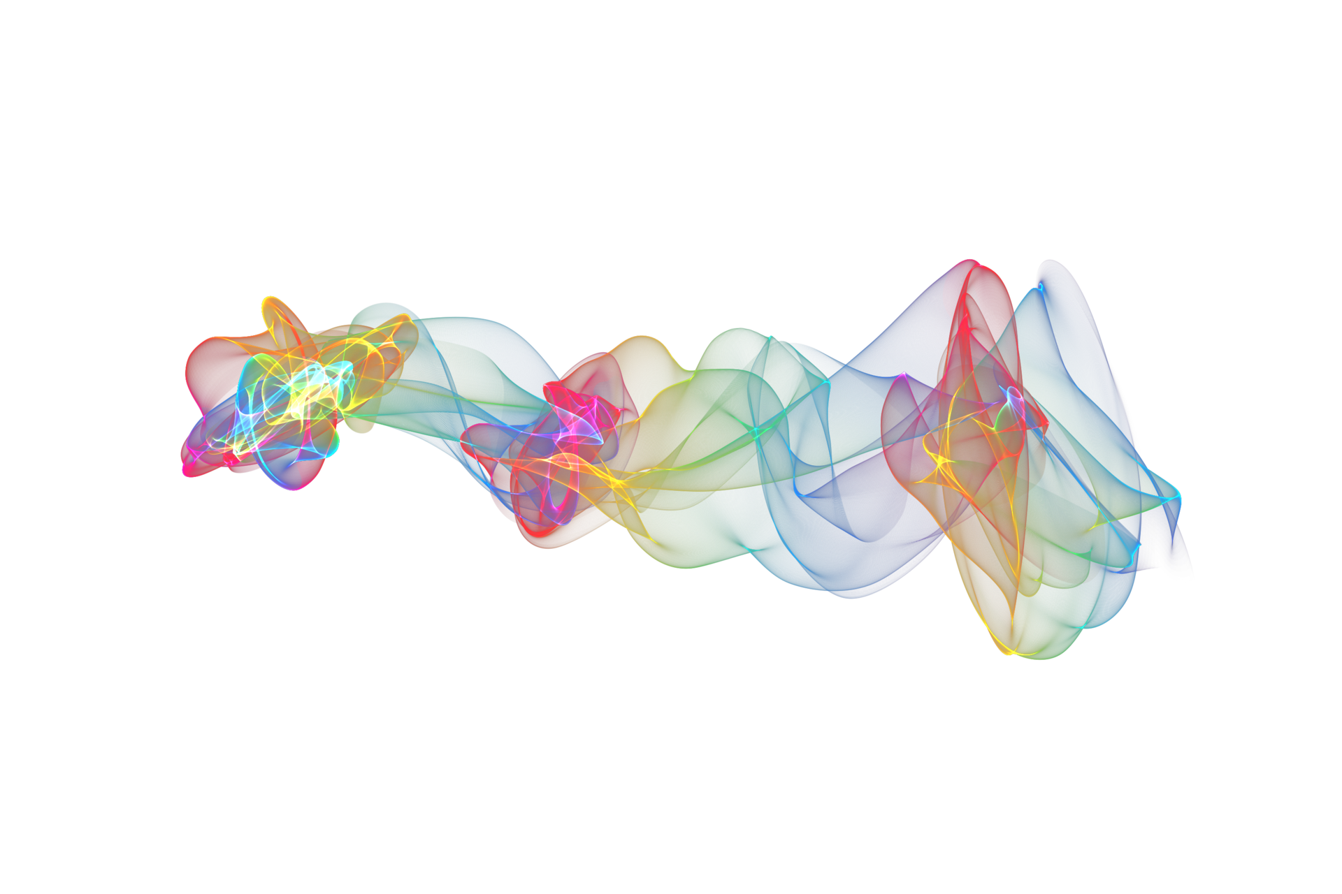 Abstract Colorful Wave Flowing Isolated Background Design 16328287 Png