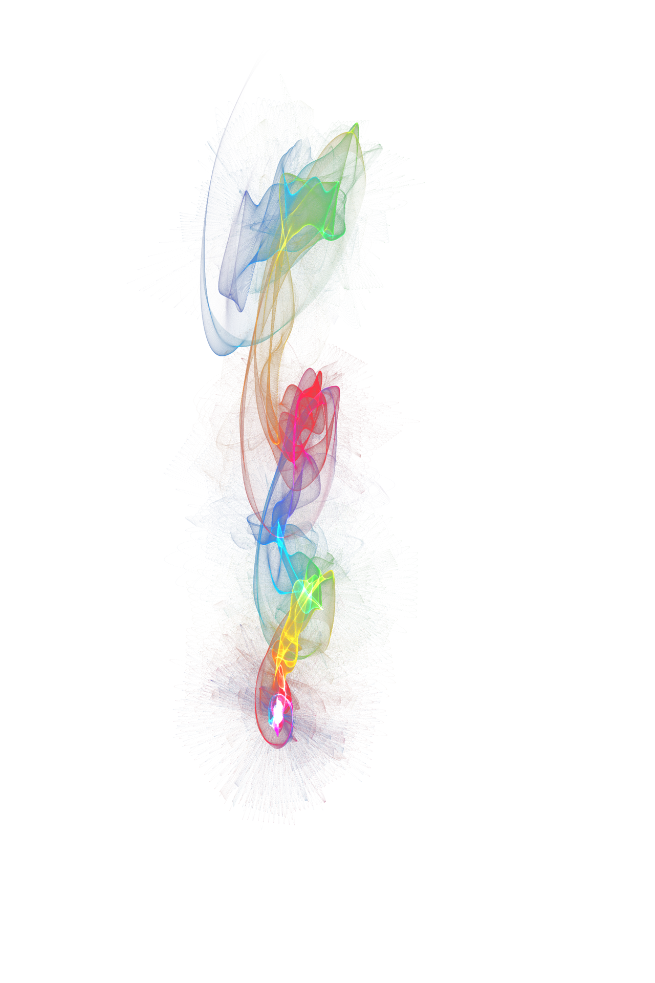 Abstract Colorful Wave Flowing Isolated Background Design 16328348 Png