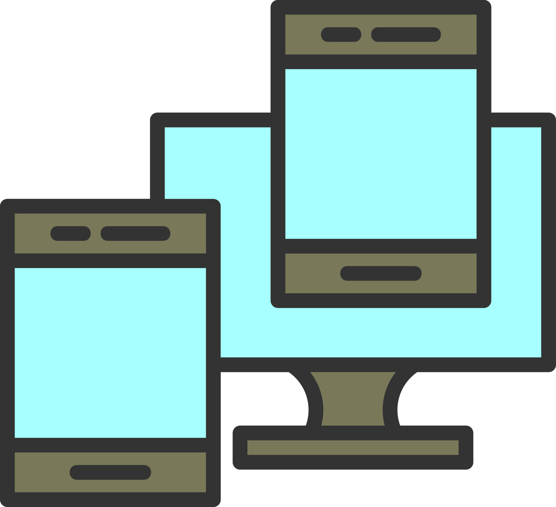 Responsive Web Design Vector Icon Design 16329404 Vector Art at Vecteezy Responsive Web Design Vector Icon Design 16329404 Vector Art at Vecteezy