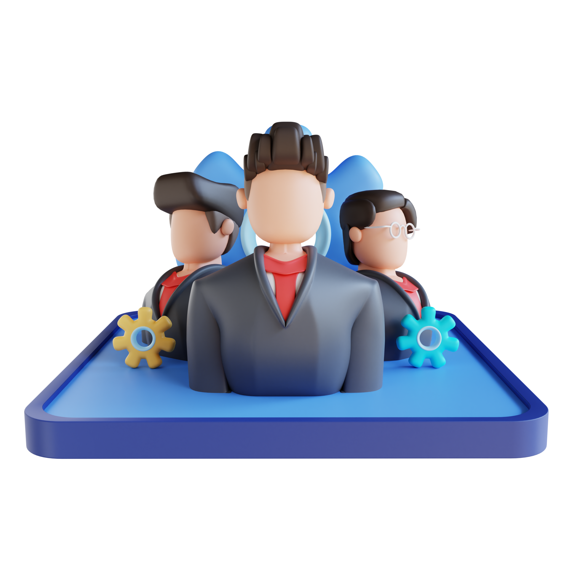 3D illustration team management 16329643 PNG 3D illustration team management 16329643 PNG
