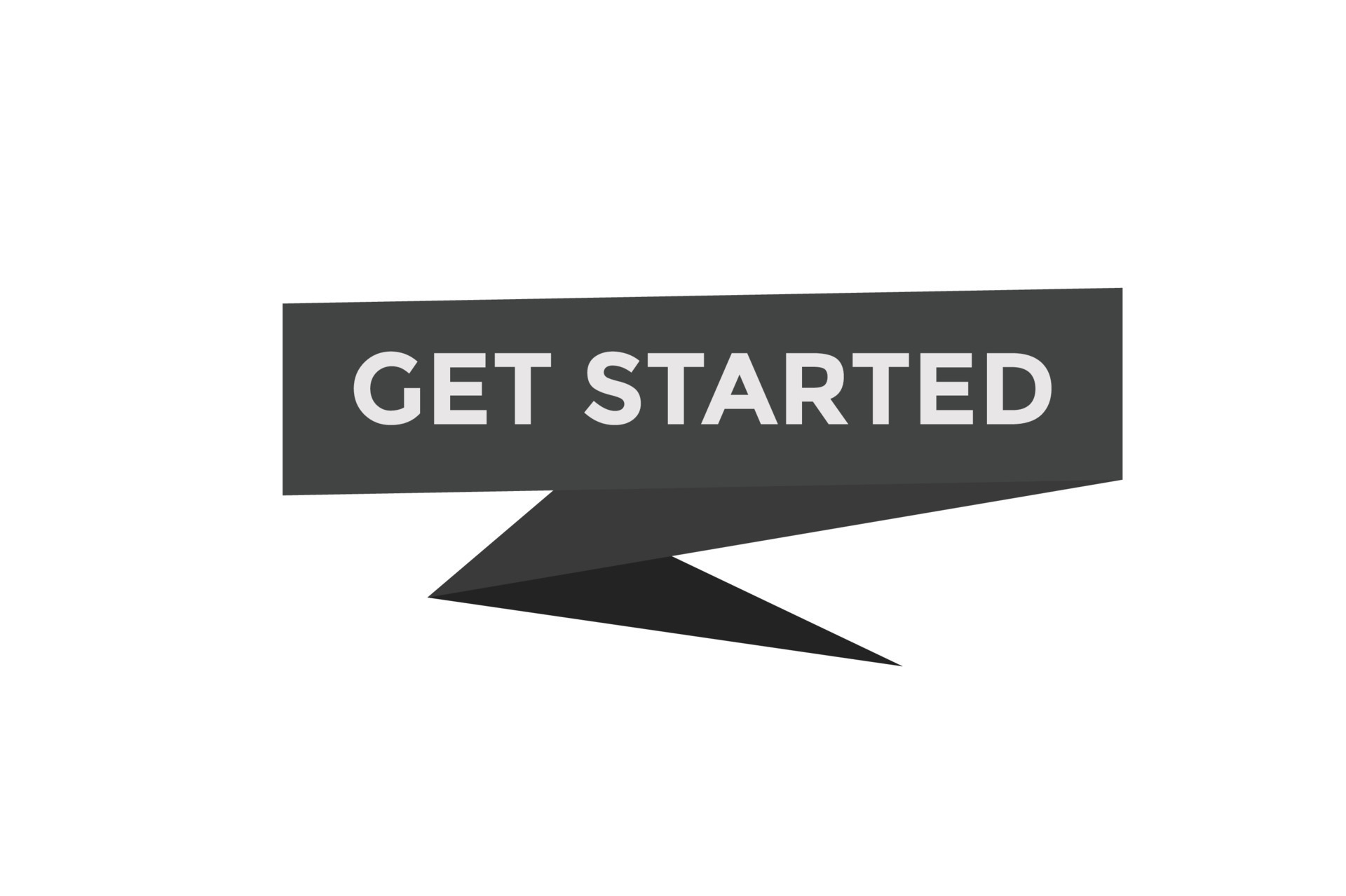 Get started button web banner templates. Vector Illustration 16331380 ...