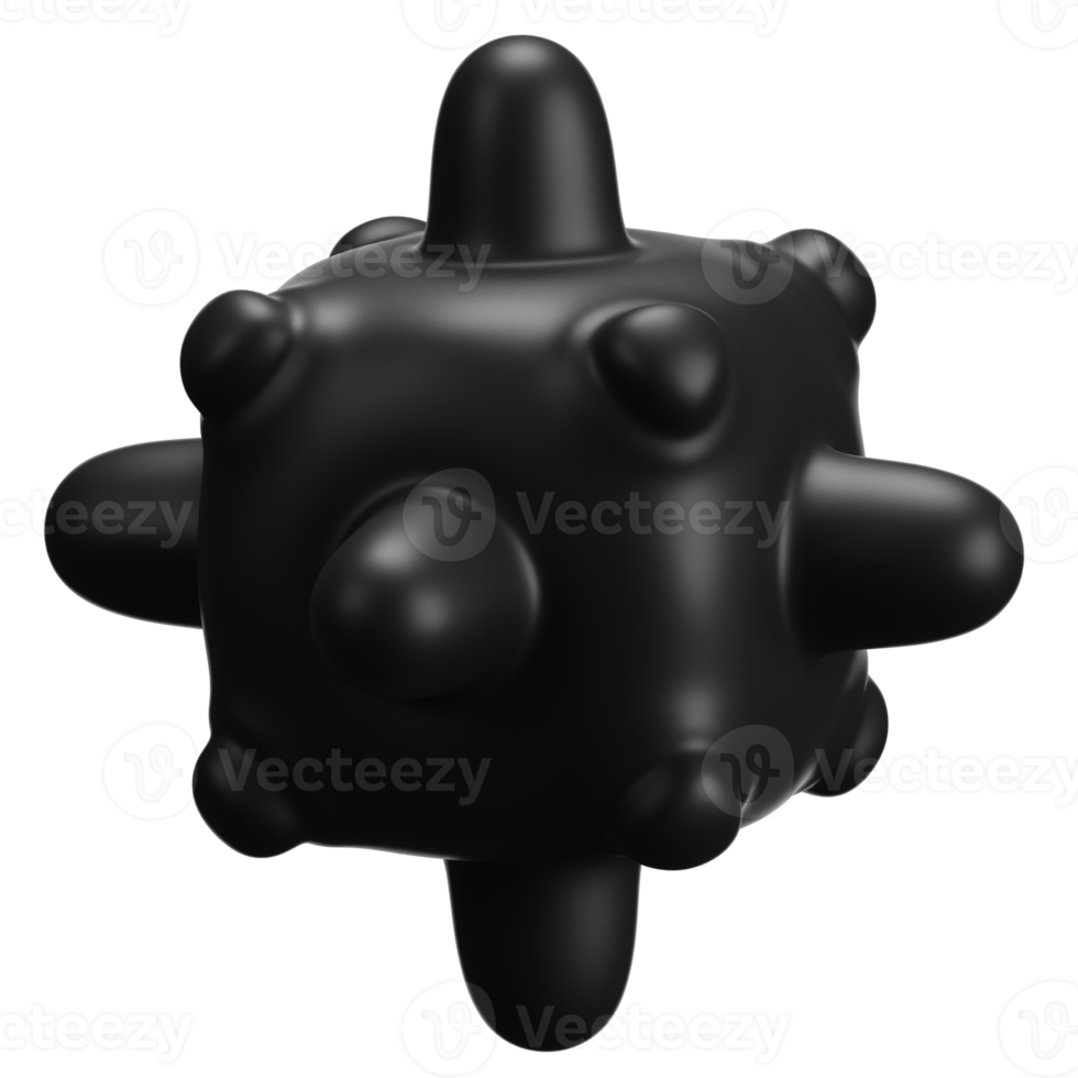 Abstract 3D Shape Illustration. Black Color. 16332655 PNG Abstract 3D Shape Illustration. Black Color. 16332655 PNG