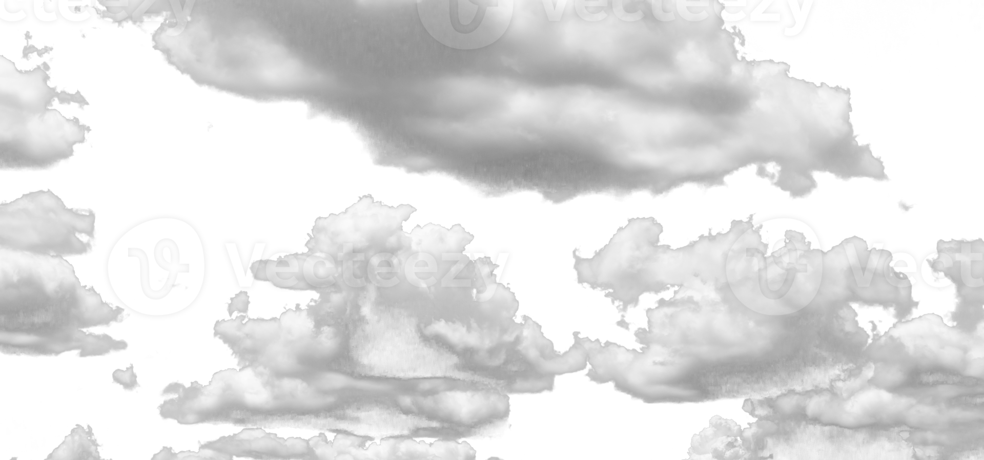 White Cloud Cutout On The Background And Texture 16332705 Png