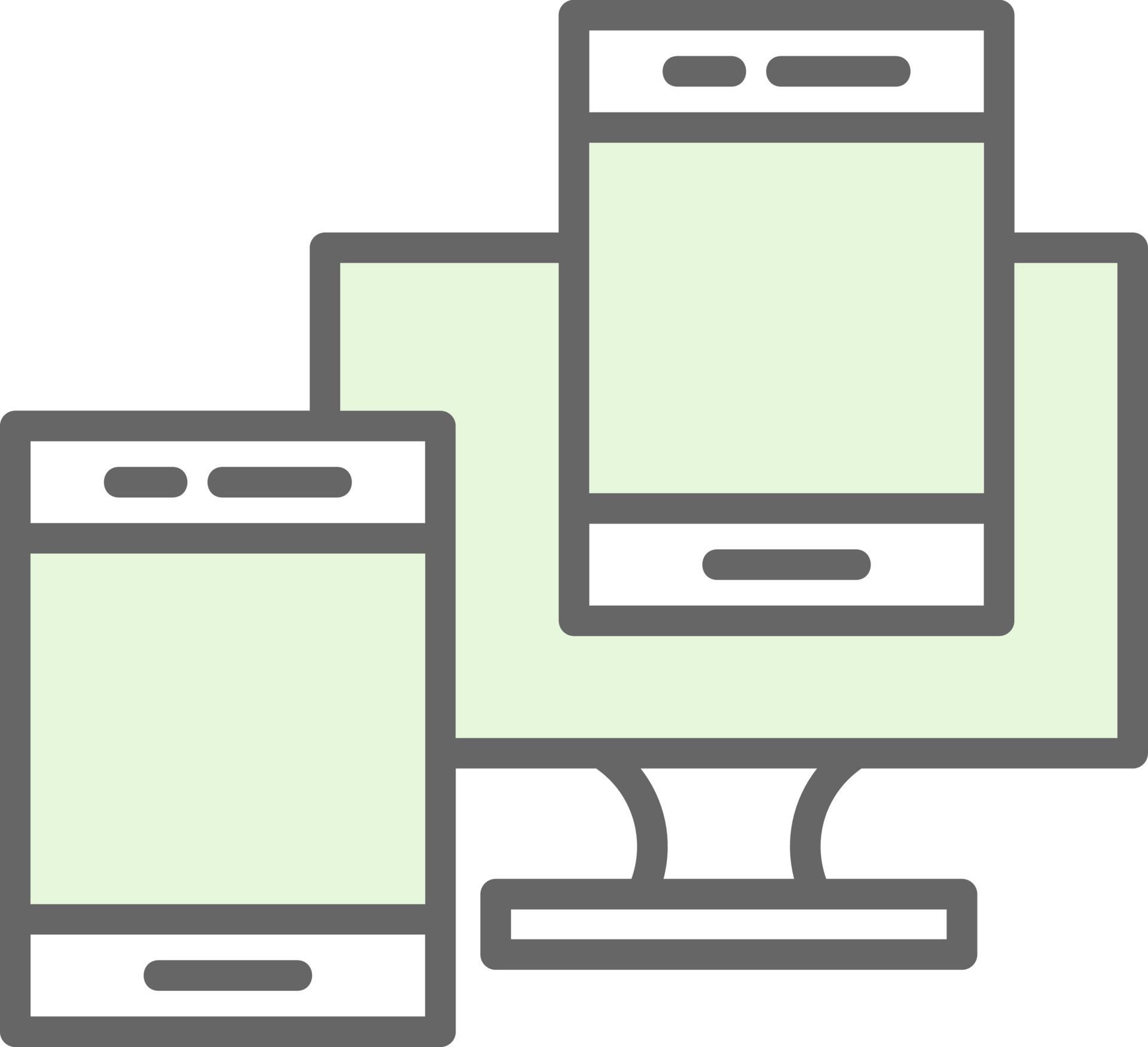 Responsive Web Design Vector Icon Design 16333537 Vector Art At Vecteezy