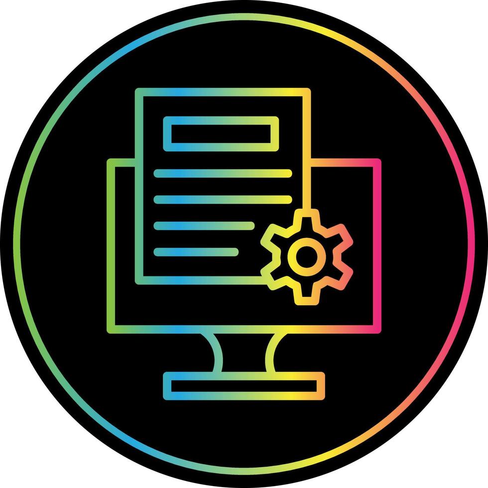 Content Management System Vector Icon Design 16334016 Vector Art at Vecteezy