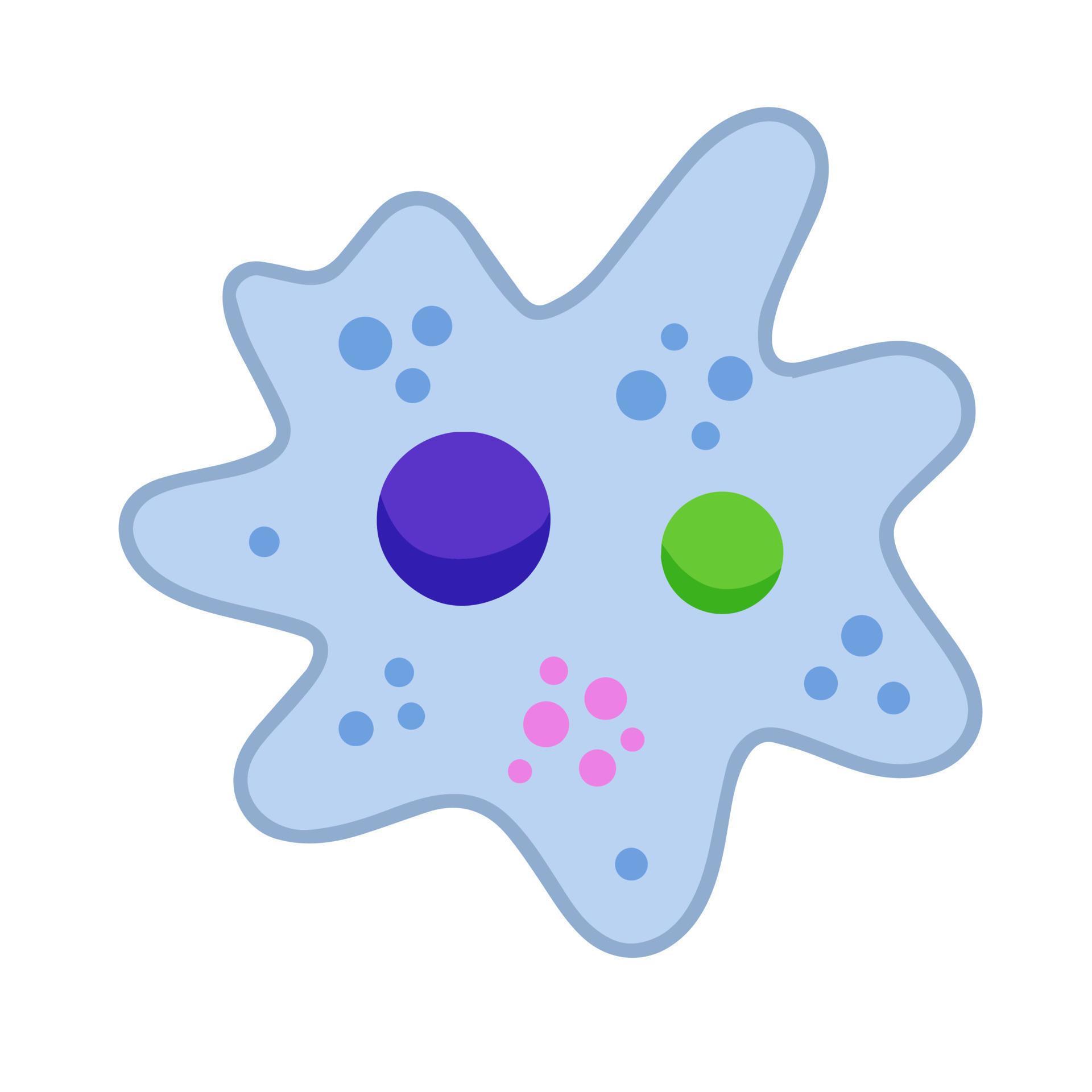 Amoeba cell. Small unicellular animal. Virus and bacteria. Education ... Amoeba cell. Small unicellular animal. Virus and bacteria. Education ...