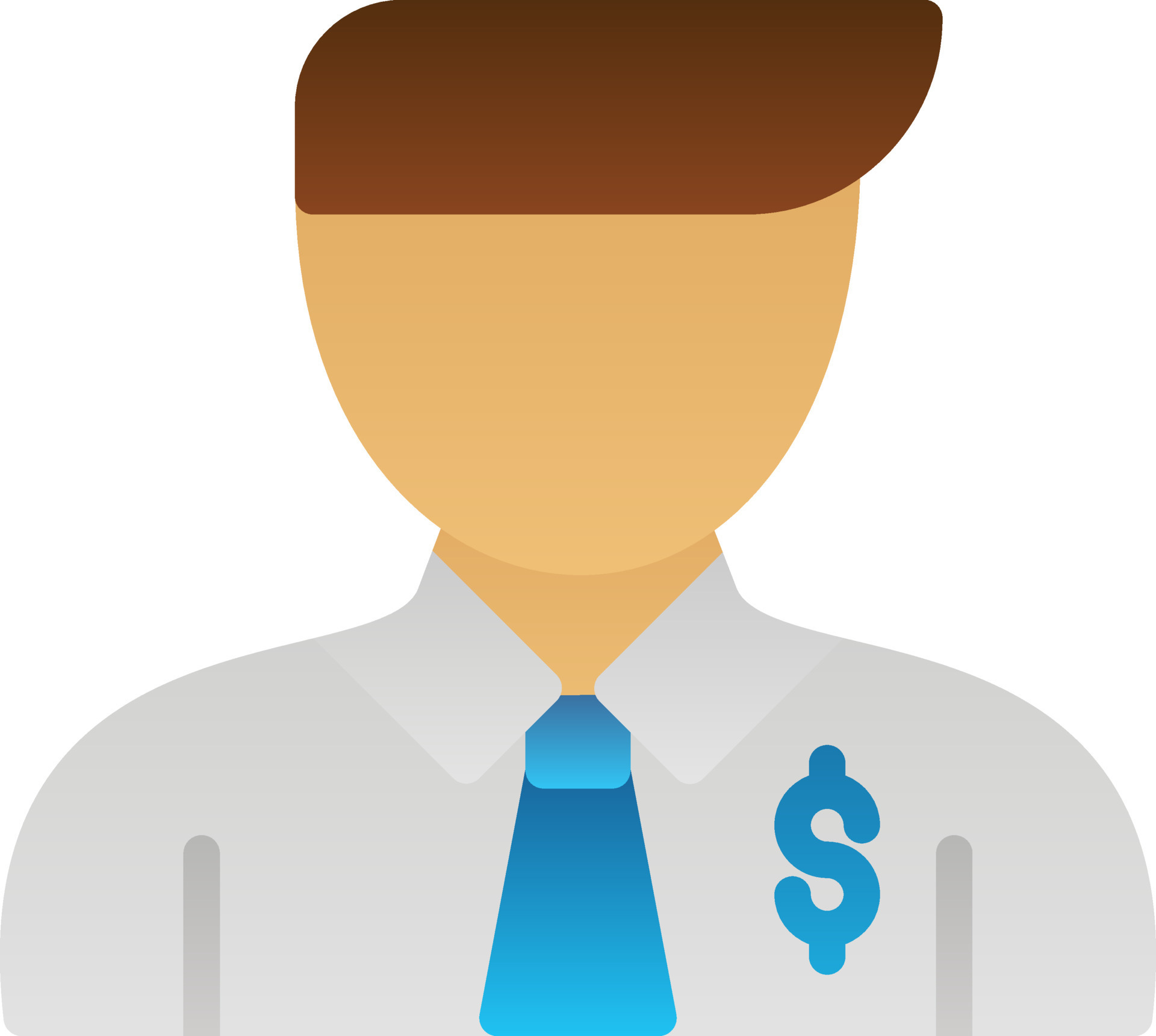 diseño de icono de vector de vendedor 16340258 Vector en Vecteezy