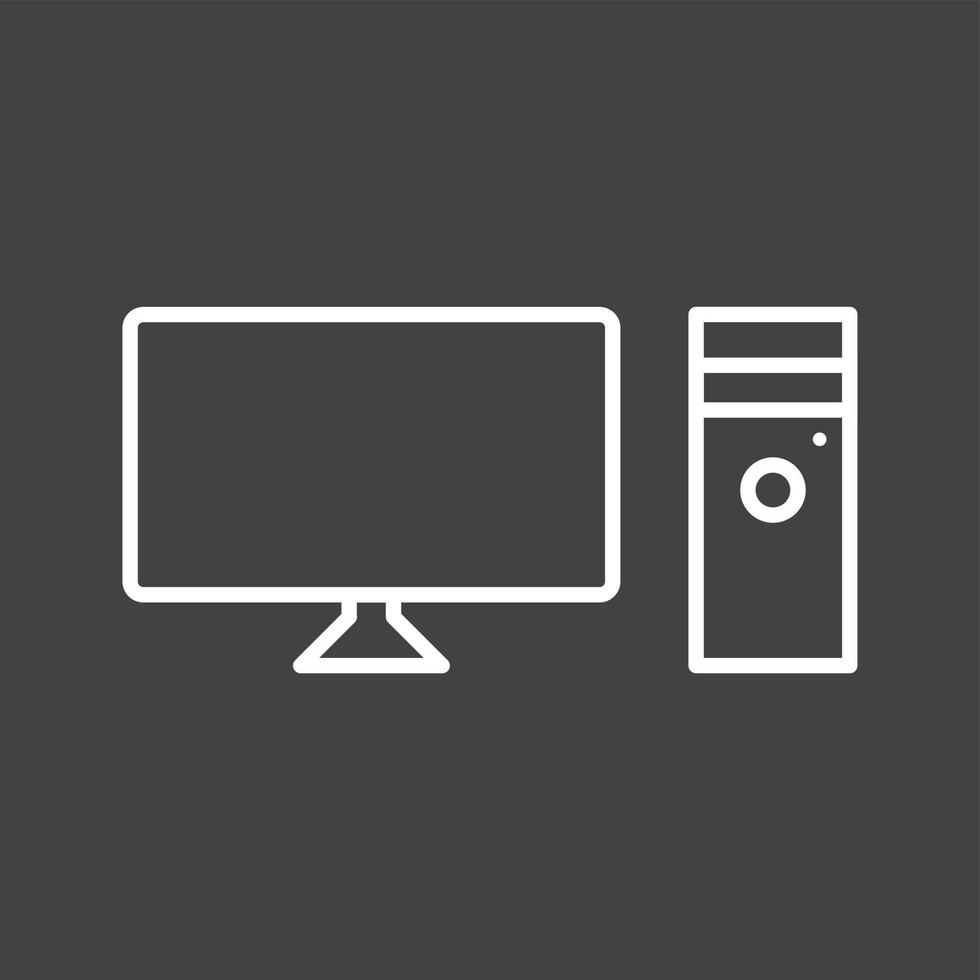 Unique Computer Line Vector Icon 16343018 Vector Art at Vecteezy