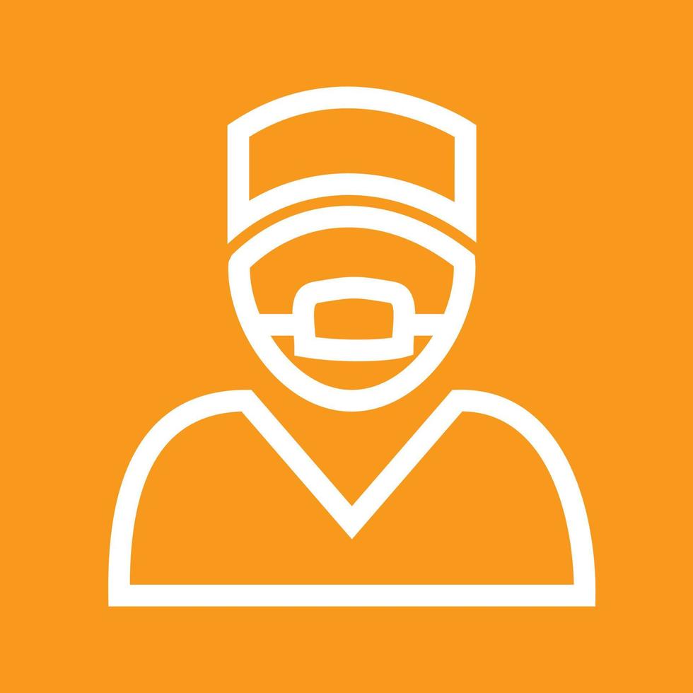 Surgeon Line Color Background Icon 16347299 Vector Art At Vecteezy