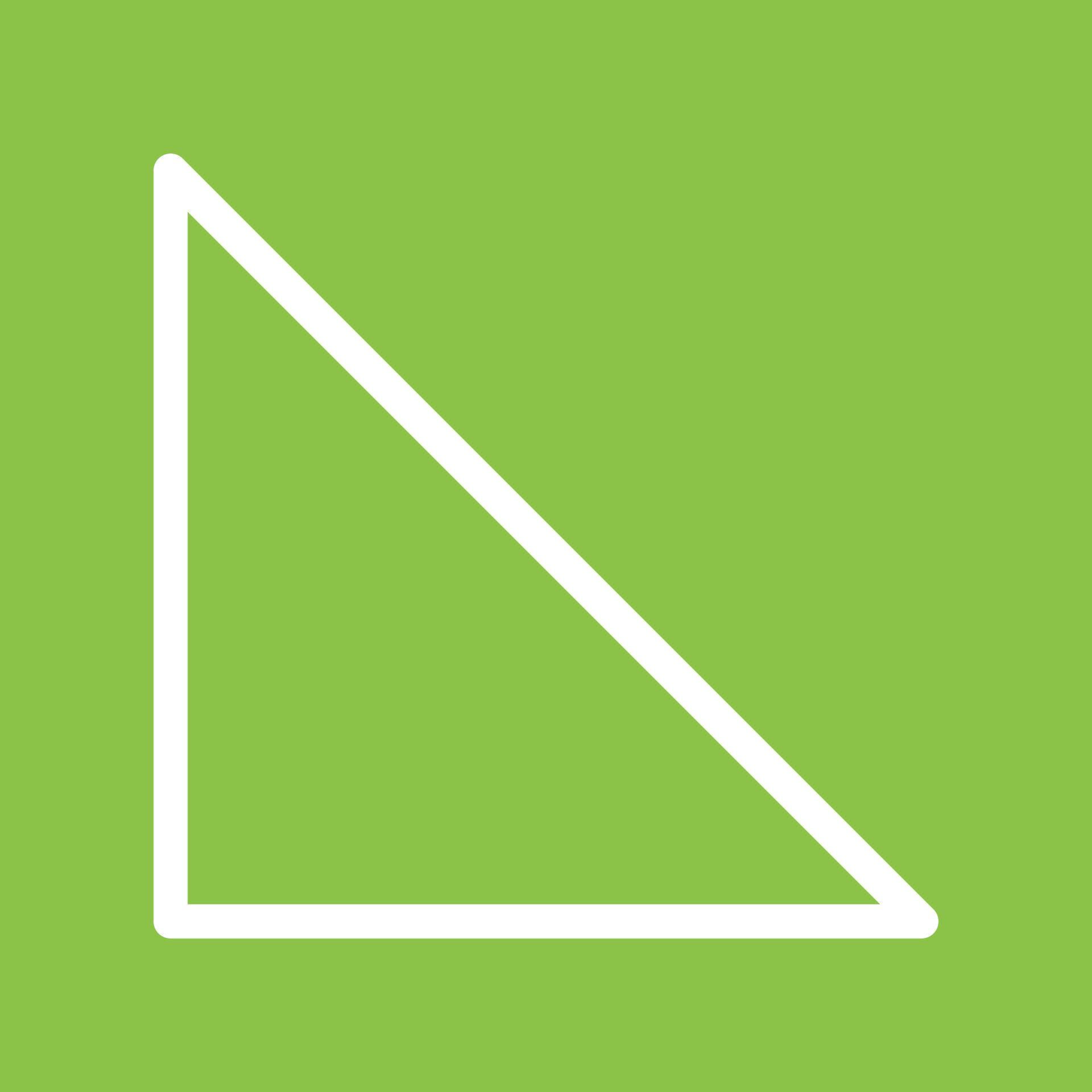 Right Angle Traingle Line Color Background Icon 16347337 Vector Art At Vecteezy