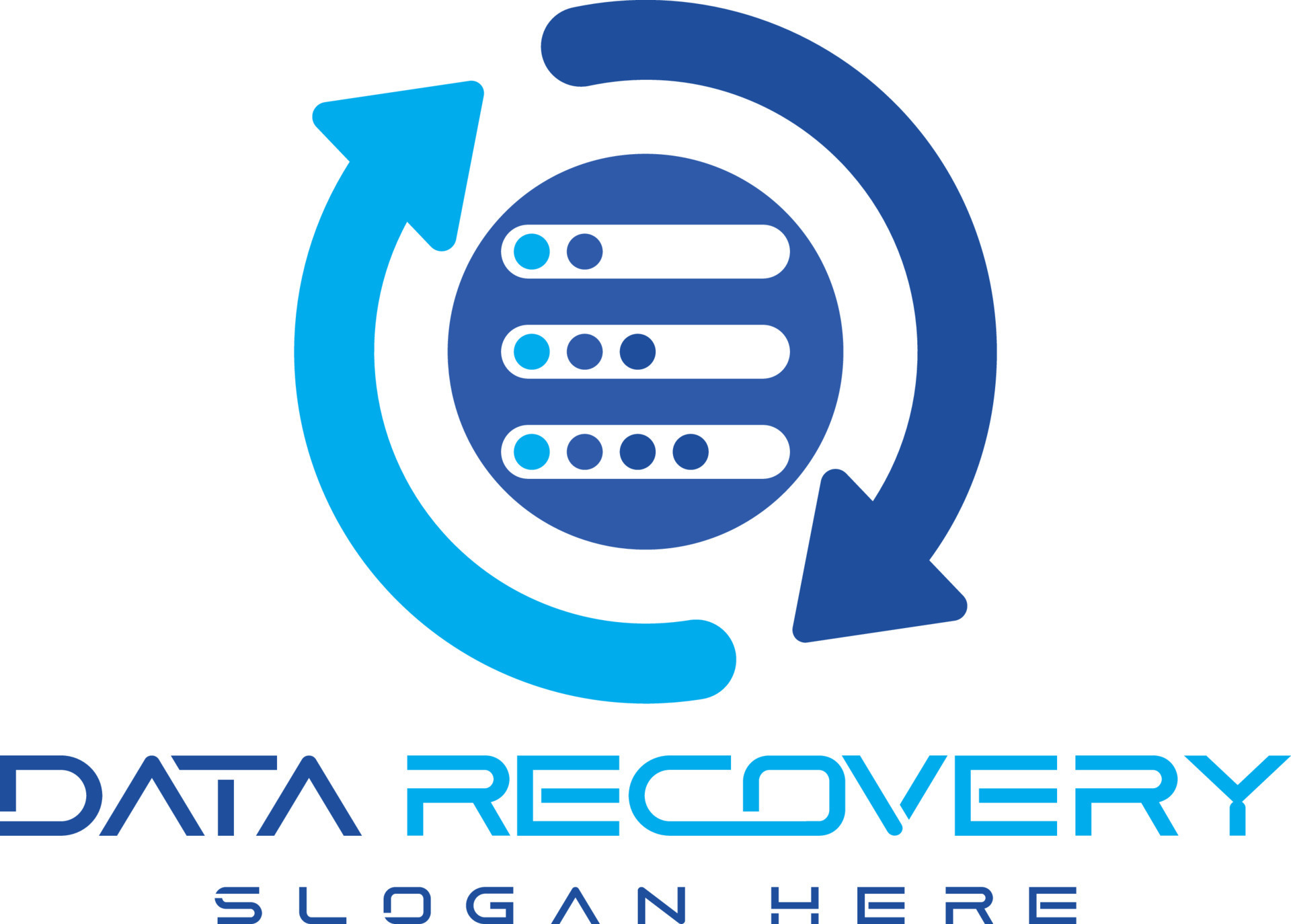 Data recovery, data recovery logo, Data, logo 16349990 Vector Art at Vecteezy