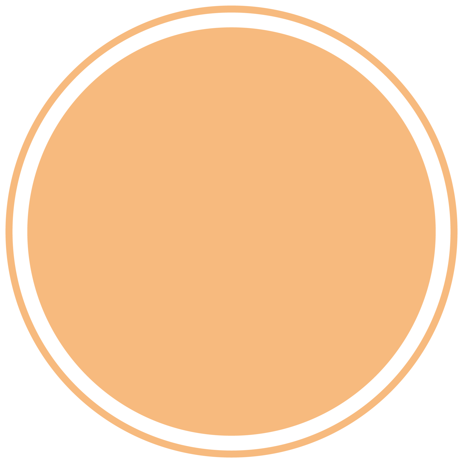 Orange round background for text. Create posts, stories, headlines, highlights. Transparent PNG ...