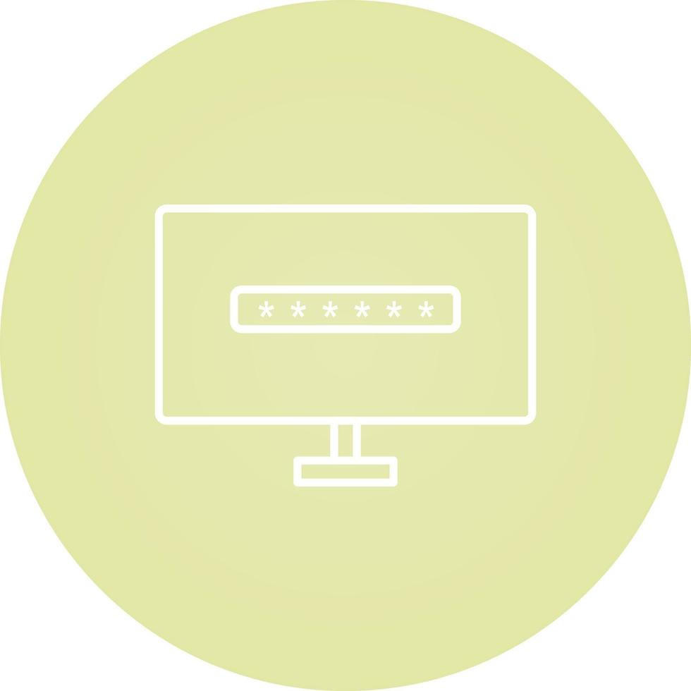 System Password Vector Icon 16352491 Vector Art At Vecteezy