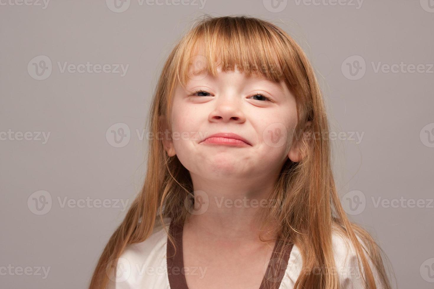 Portrait of an Adorable Red Haired Girl 16363739 Stock Photo at Vecteezy