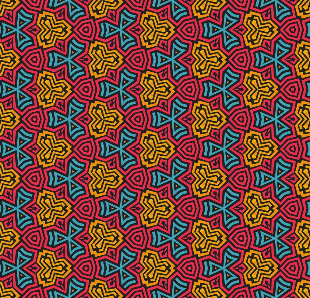 Multi color seamless abstract pattern. Background and backdrop. Multi ...