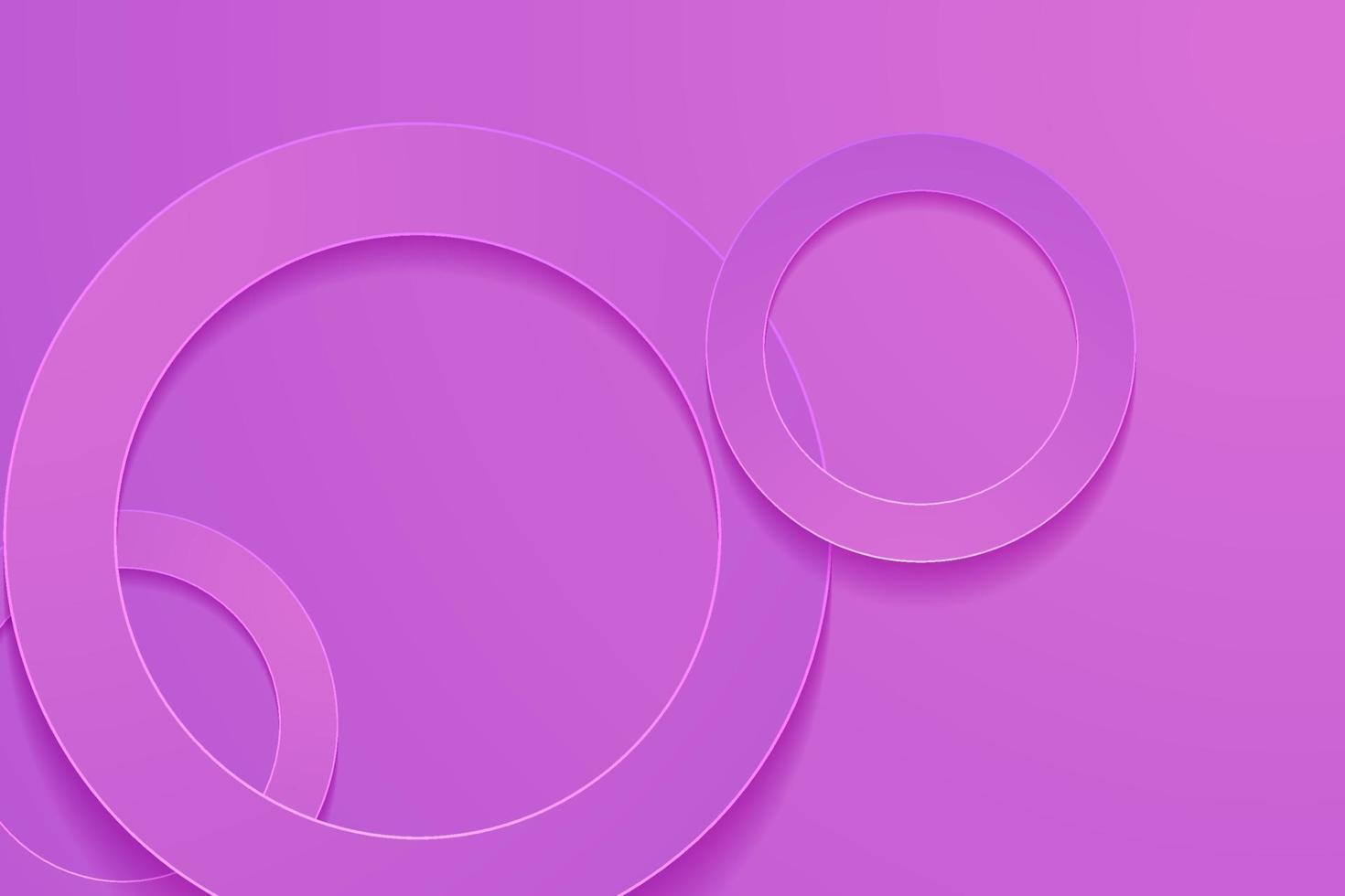 Modern Orchid Backgrounds 3d Circle Papercut Layer Background 16367730 Vector Art At Vecteezy