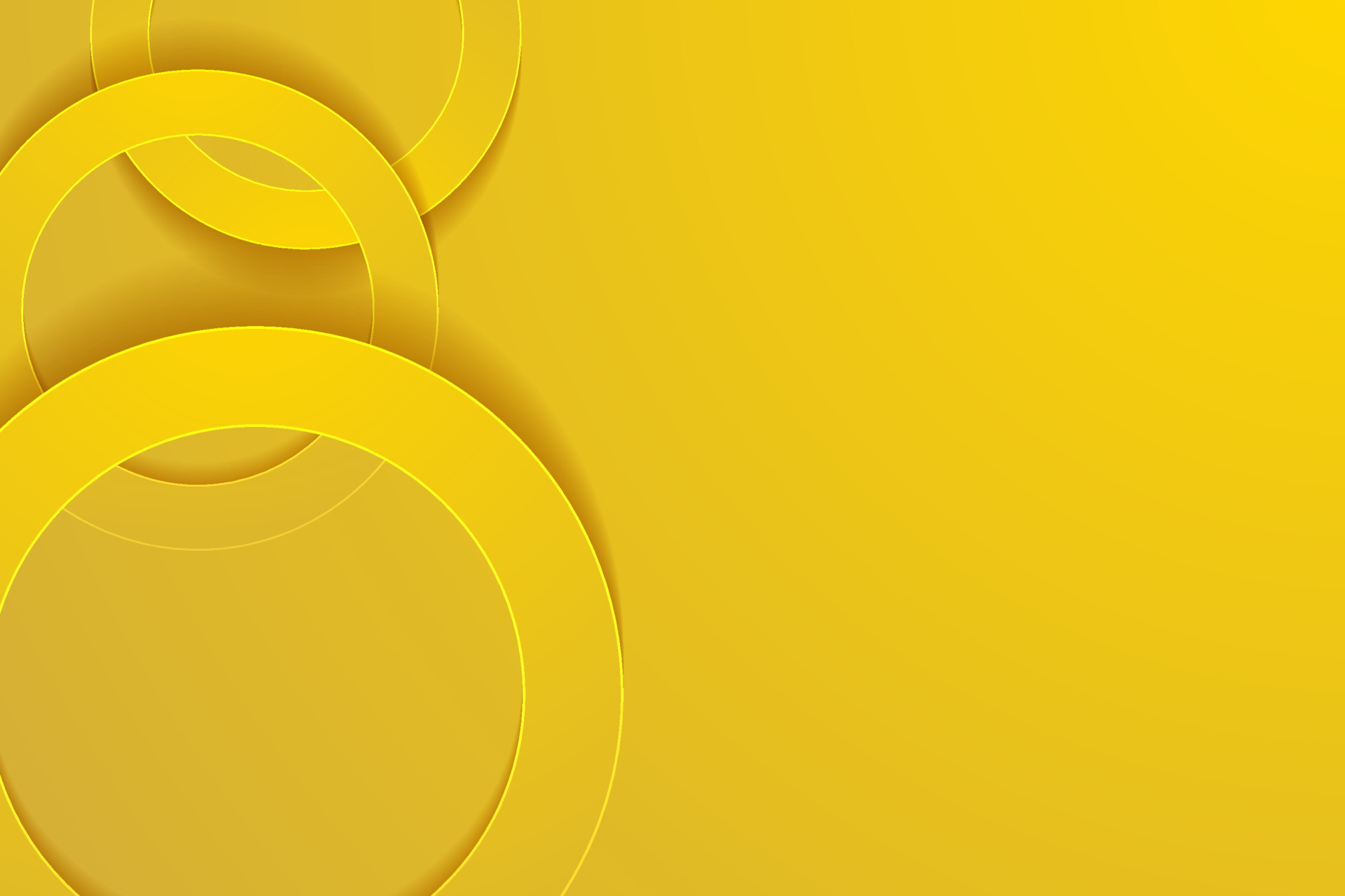 Modern Gold Backgrounds 3d Circle Papercut Layer Background 16367760