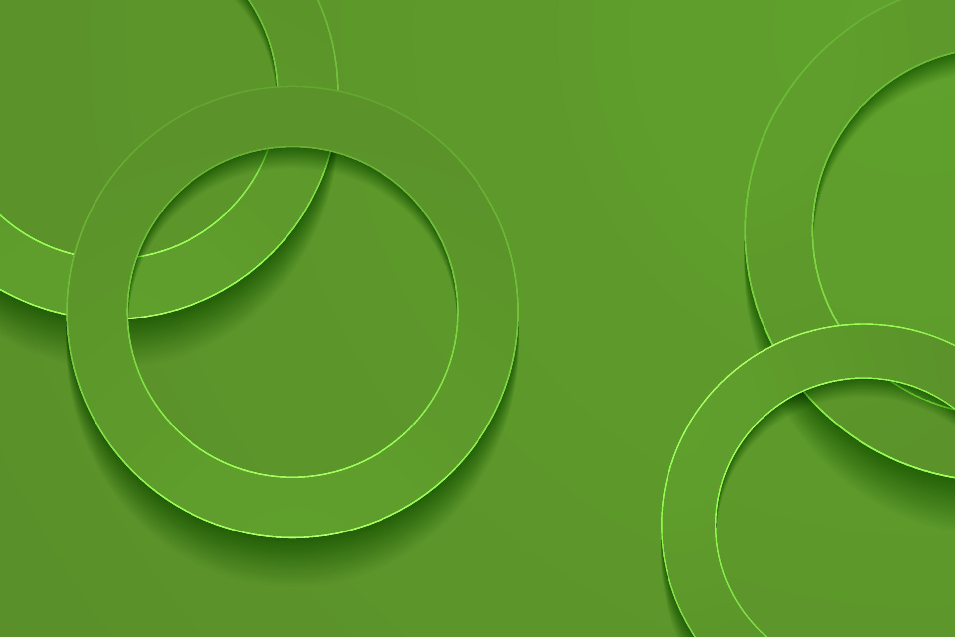Modern Olive Drab Backgrounds 3d Circle Papercut Layer Background