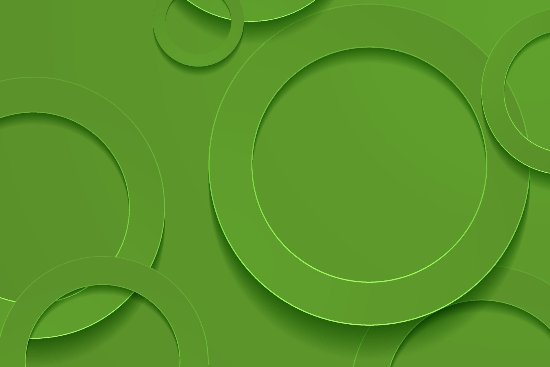 Modern Olive Drab Backgrounds 3d Circle Papercut Layer Background