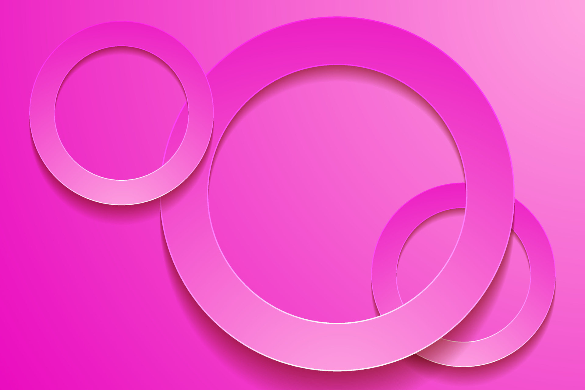 Modern Pink Backgrounds 3d Circle Papercut Layer Background 16367787