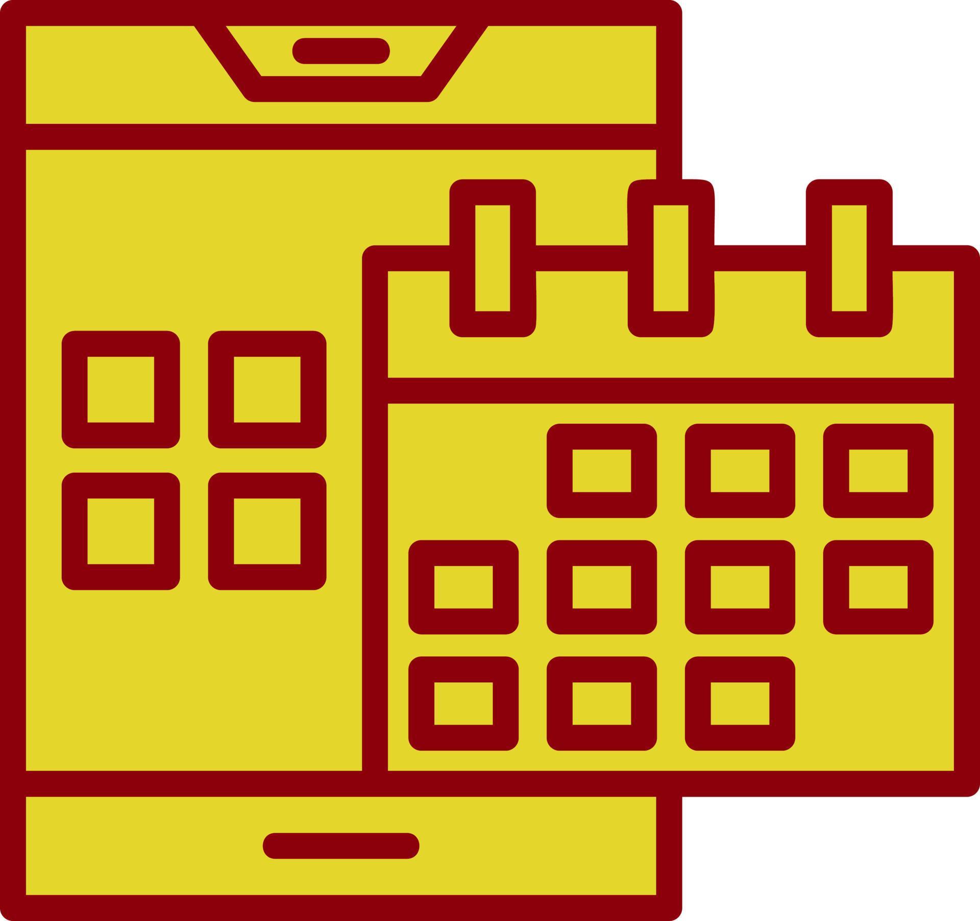 Mobile Application Vector Icon Design 16374147 Vector Art At Vecteezy