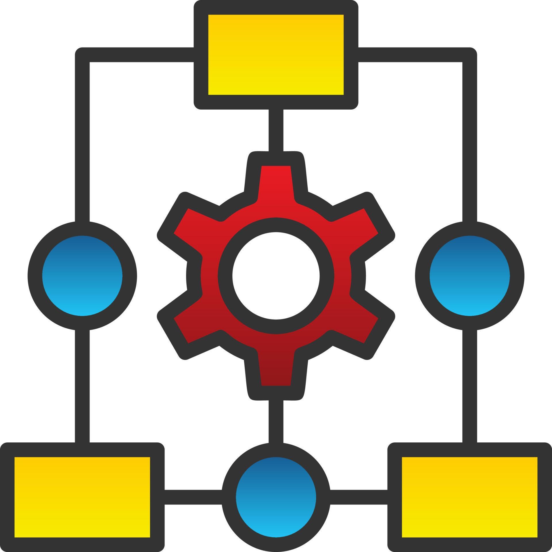 Workflow Process Vector Icon Design 16382563 Vector Art at Vecteezy