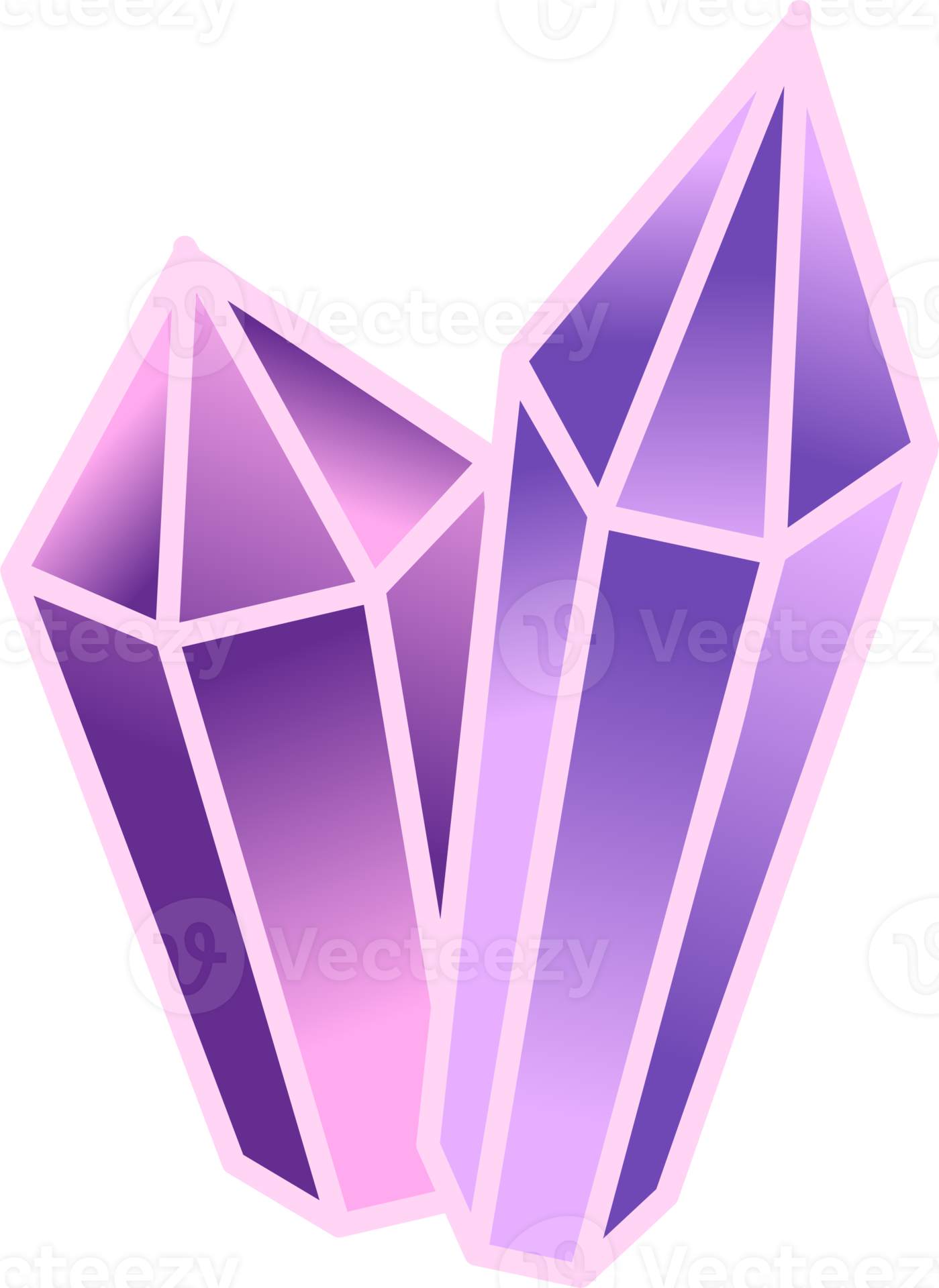 Amethyst Crystal Icon 16384123 Png