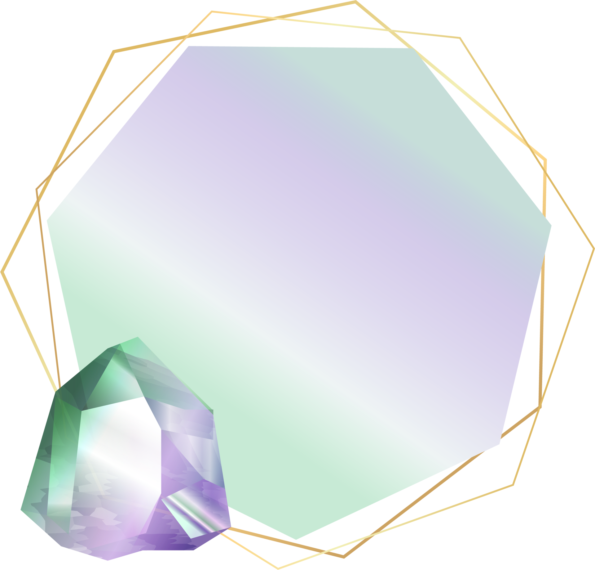 Fluorite, green and purple crystal gem border label 16384249 PNG Fluorite, green and purple crystal gem border label 16384249 PNG