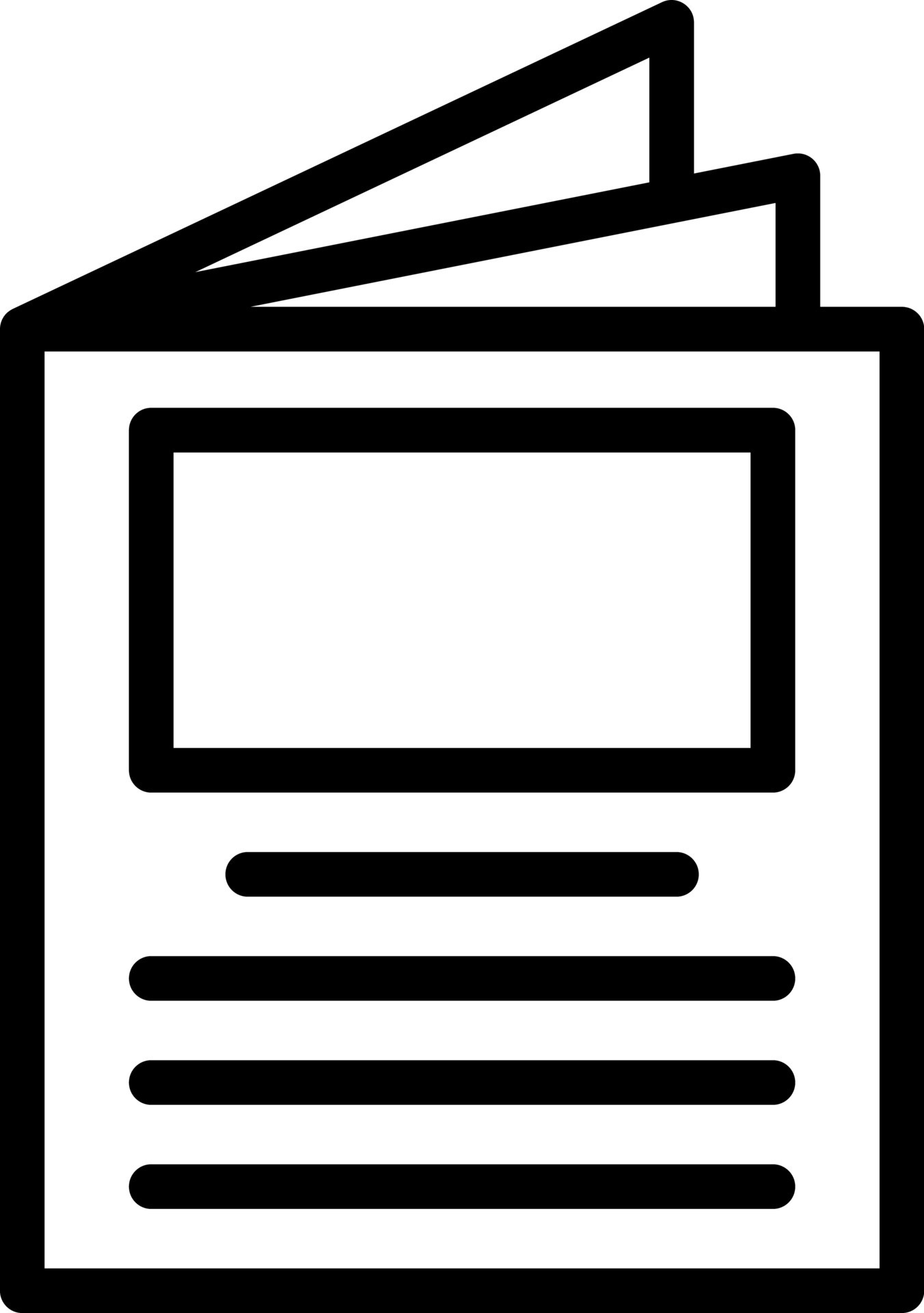 Catalog Vector Icon Design 16384975 Vector Art at Vecteezy