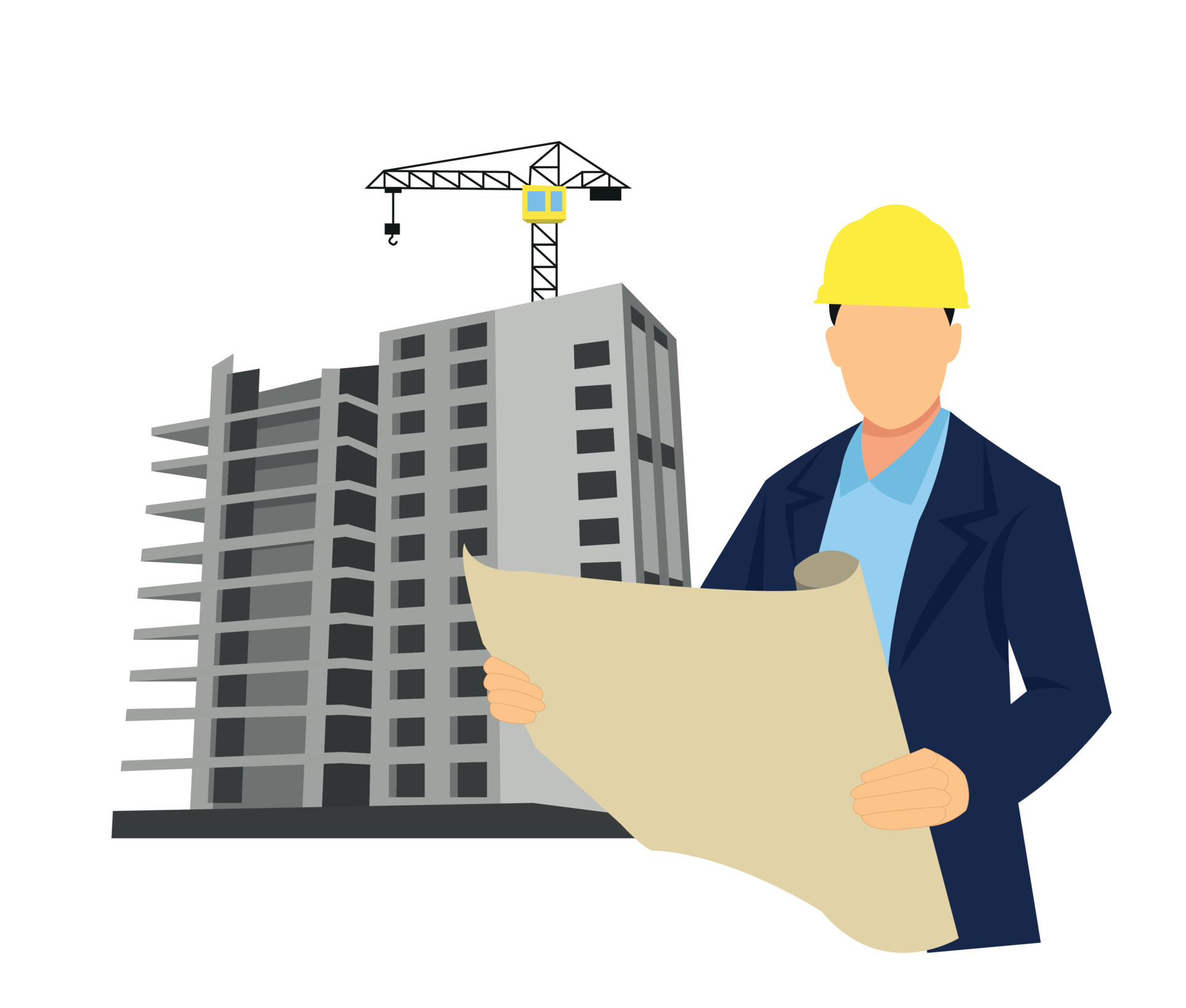 civil architect engineer studying building plans and working ... civil architect engineer studying building plans and working ...