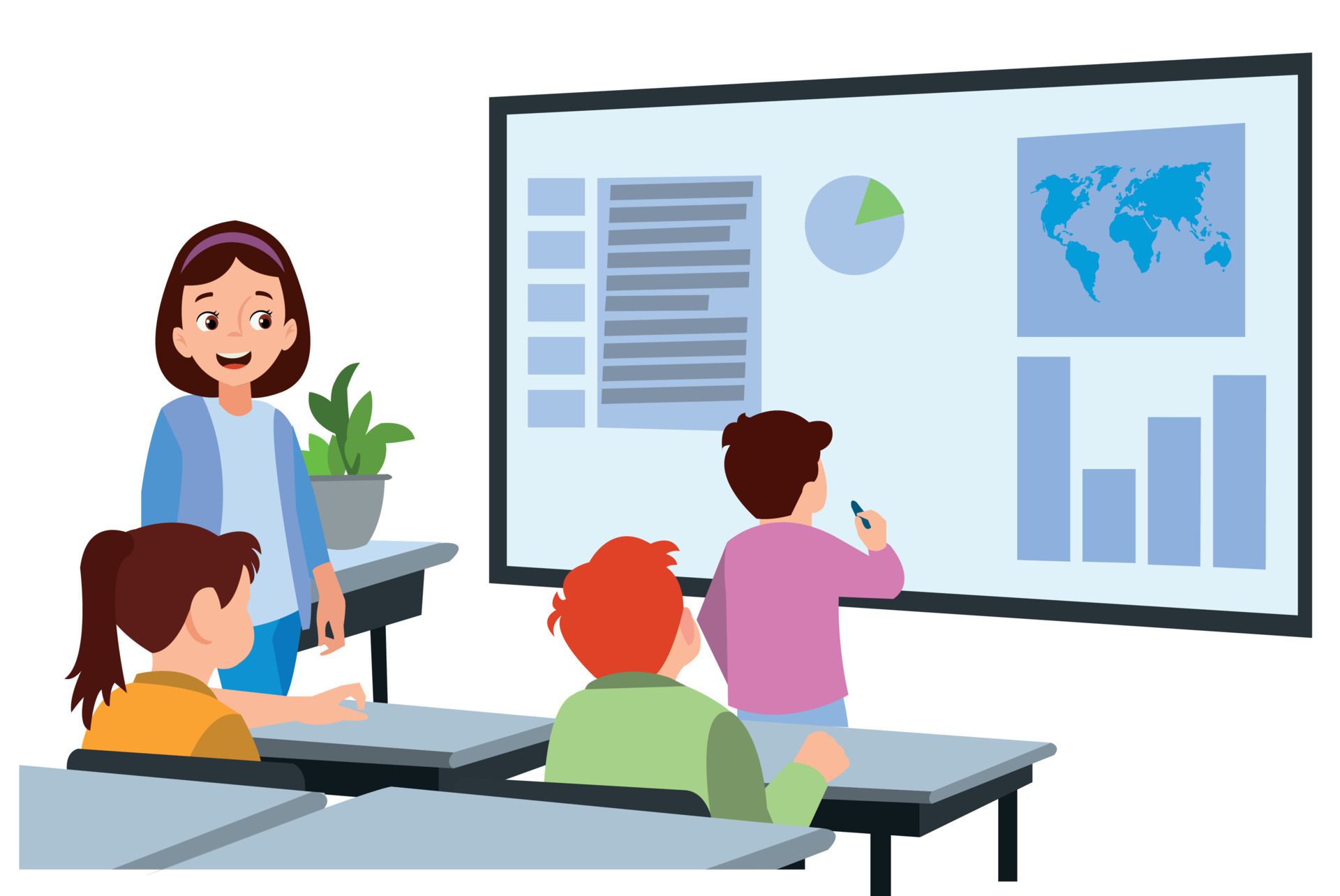Cute Students In Class At School 16387226 Vector Art At Vecteezy cute-students-in-class-at-school-16387226-vector-art-at-vecteezy