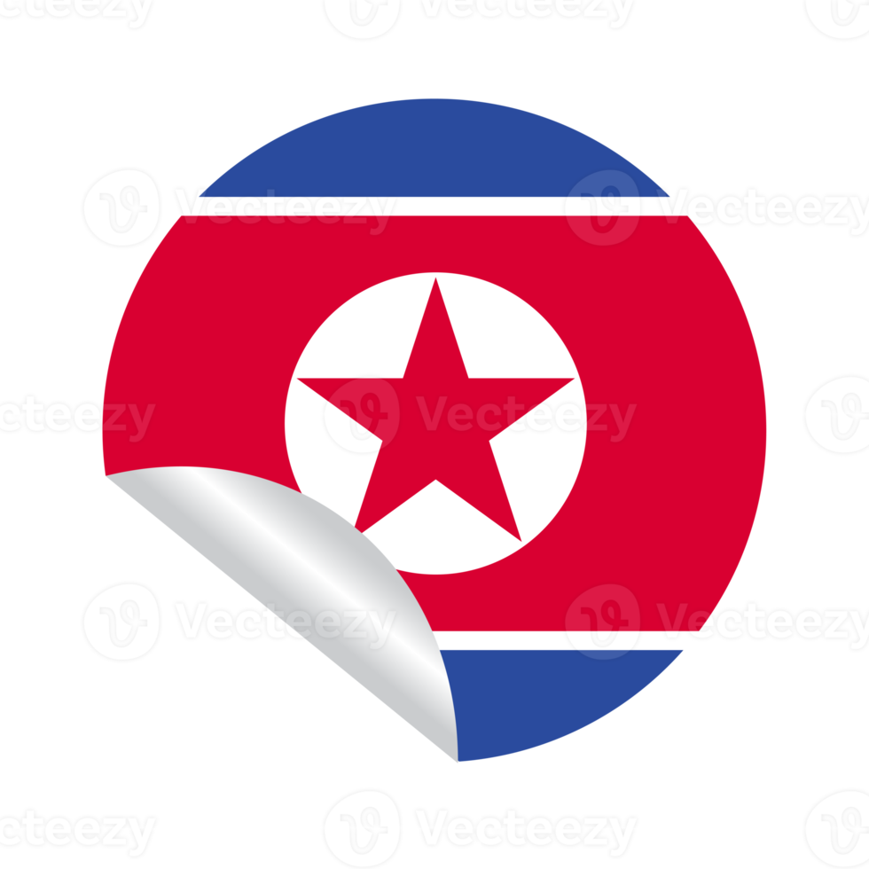 North Korea Flag Country 16391755 Png