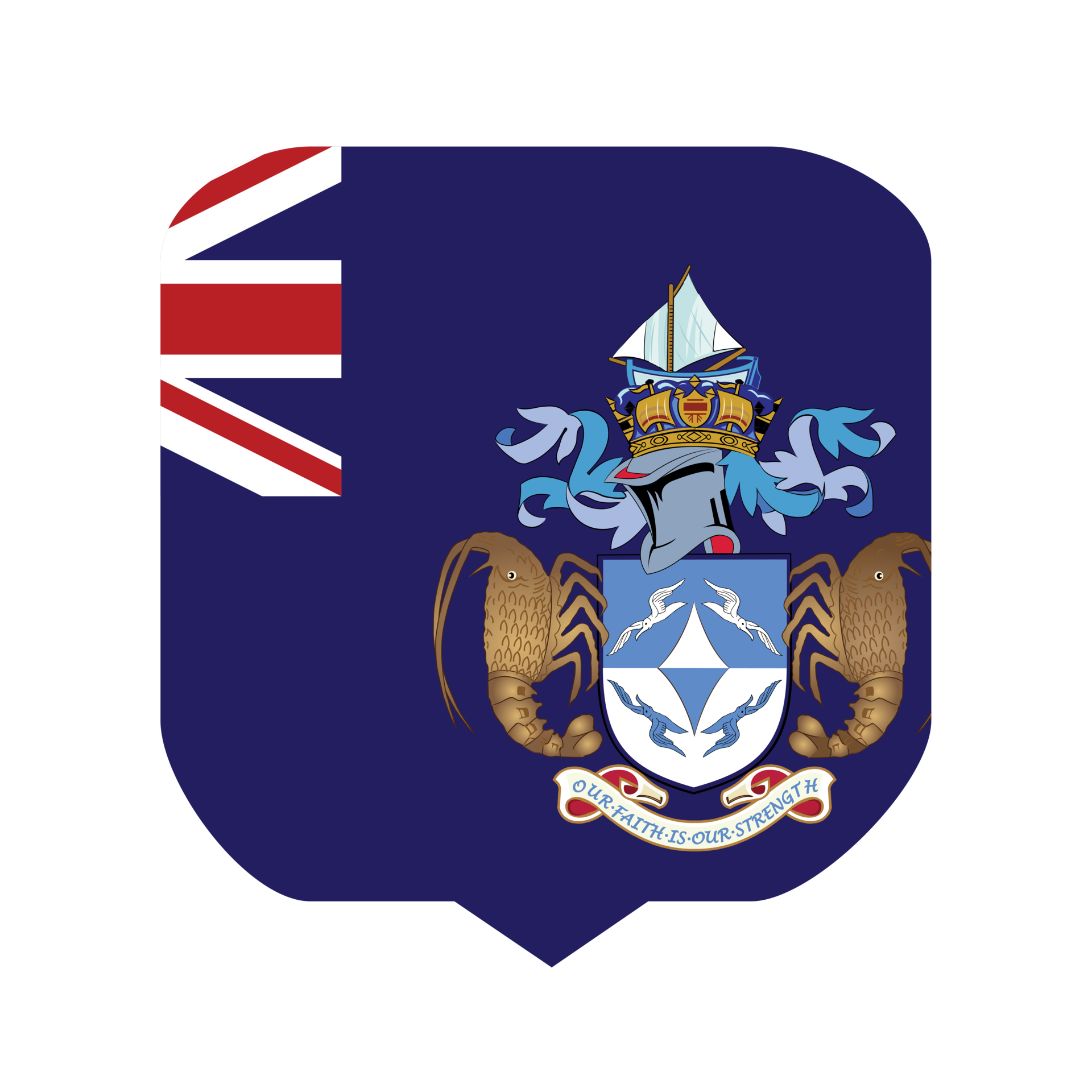 Tristan Da Cunha Flag Country 16392333 PNG tristan-da-cunha-flag-country-16392333-png