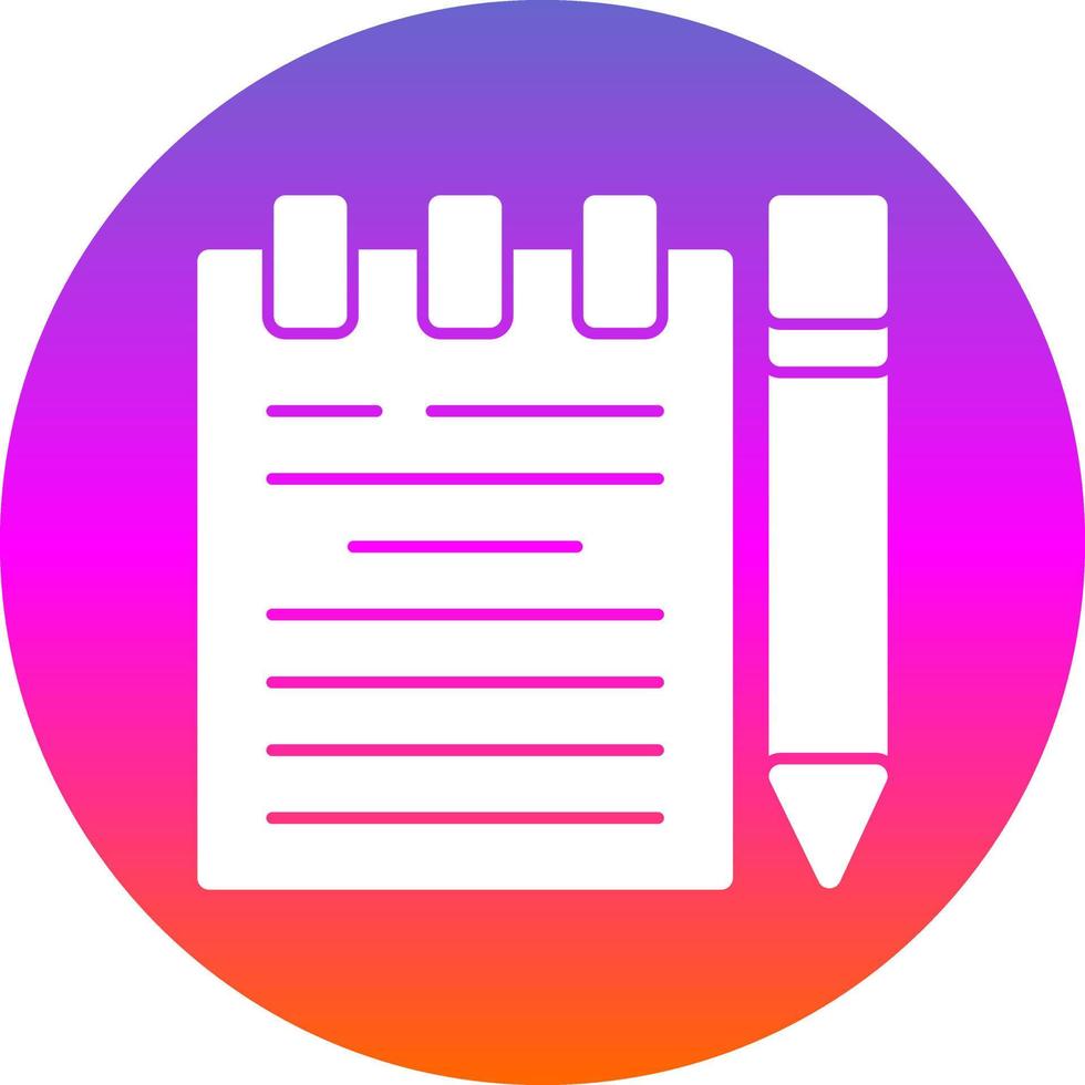 Handwritten Notes Vector Icon Design 16393565 Vector Art at Vecteezy