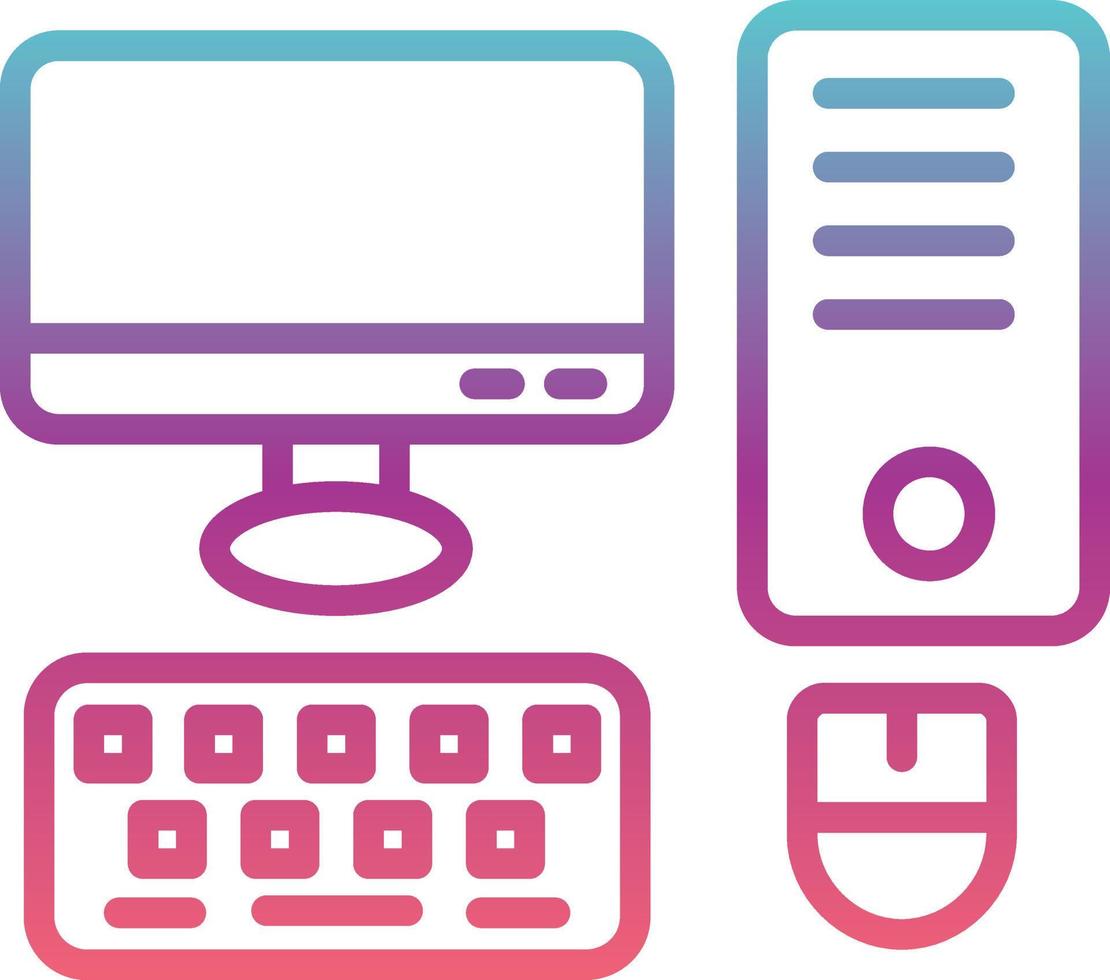 Computer Vector Icon 16398876 Vector Art at Vecteezy