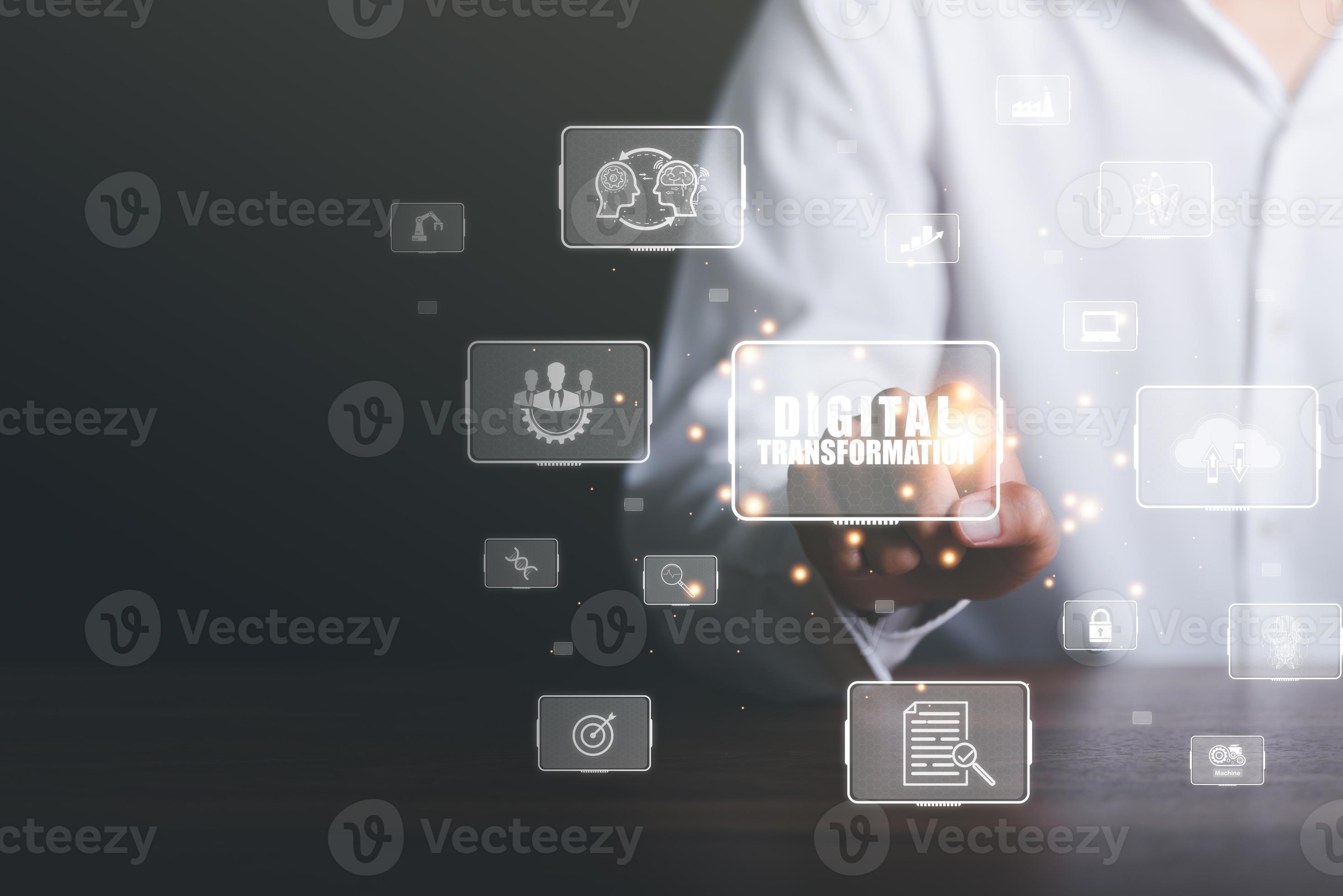 Digitization And Business Processes And Big Datastrategy Technology Digitizationincrease