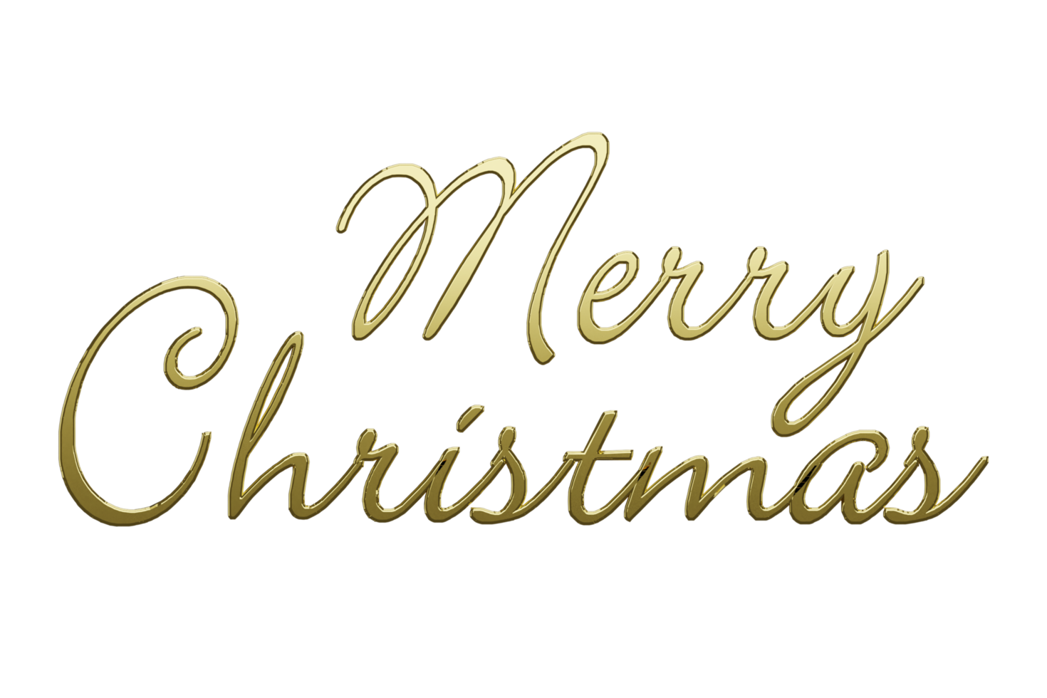 3d Merry Christmas 16408164 Png