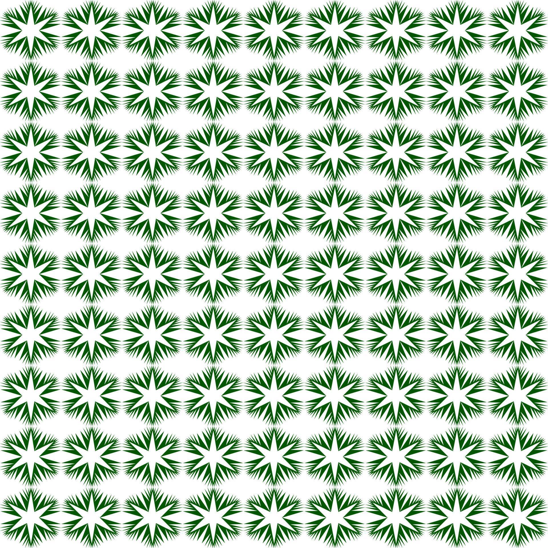 Vector image of a hexagonal star pattern with decorative palm leaves ...