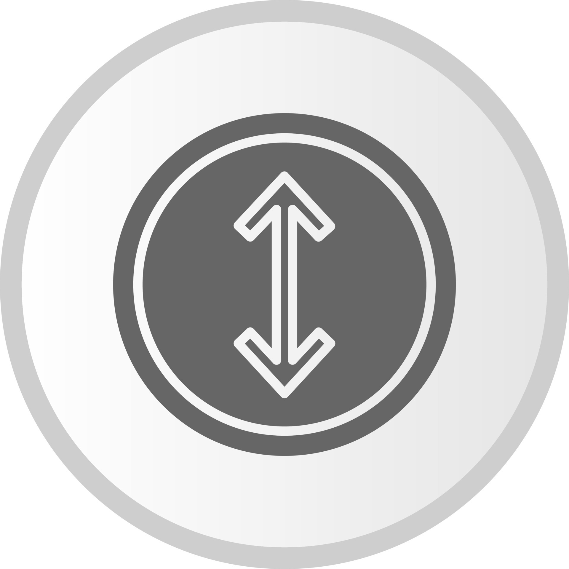 Up Down Arrow Vector Icon 16410730 Vector Art At Vecteezy