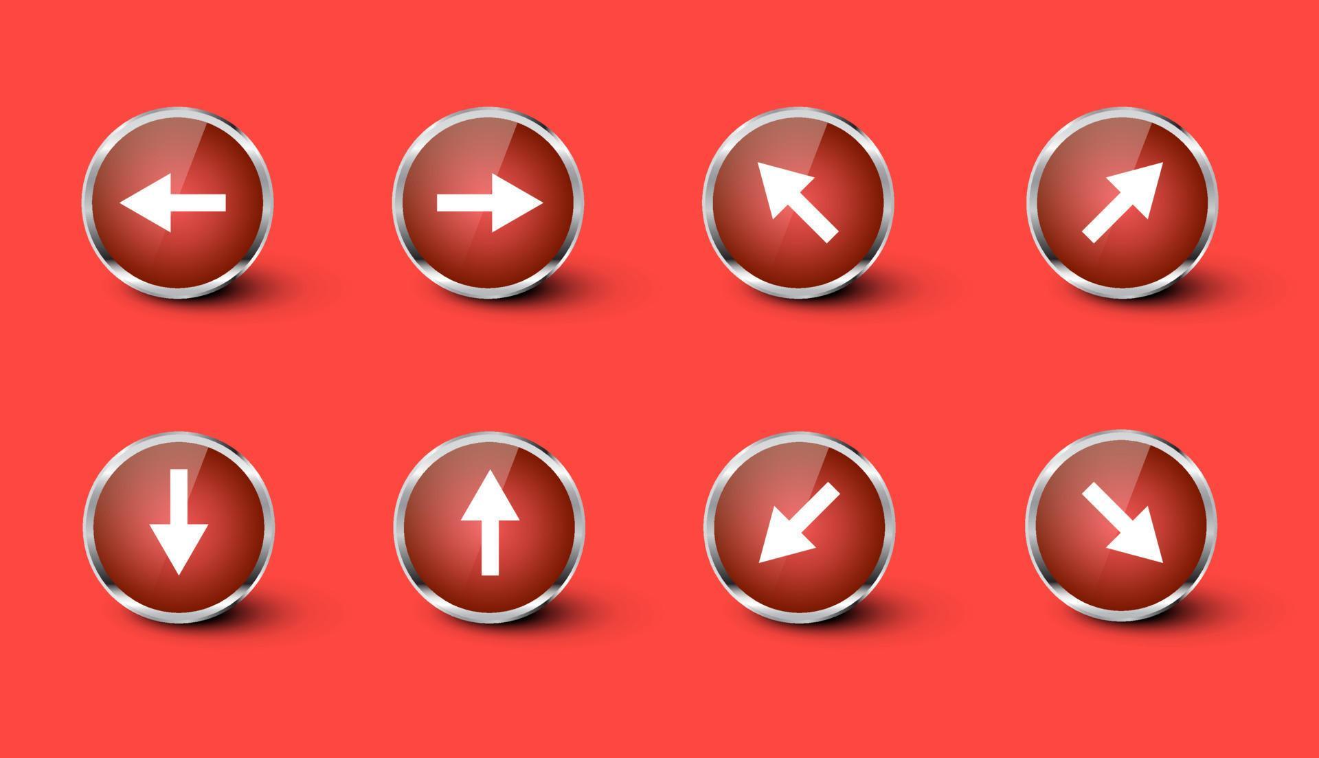 Arrows Black Icon Set Vector Arrow Collection Of Different Arrows Icons Arrow Icon 16410818